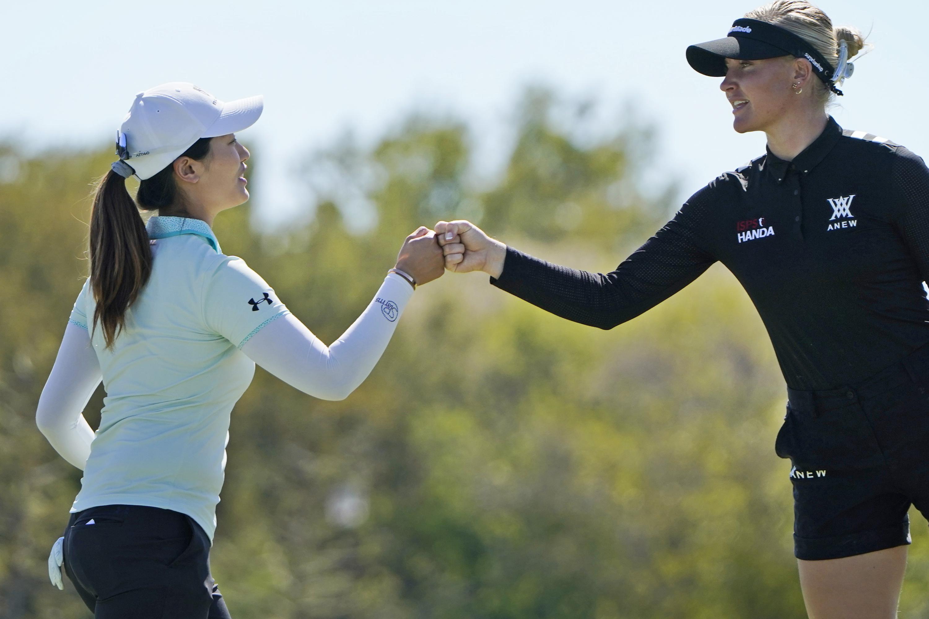 Janet Lin, Charley Hull tied for LPGA Tour lead in Texas | AP News