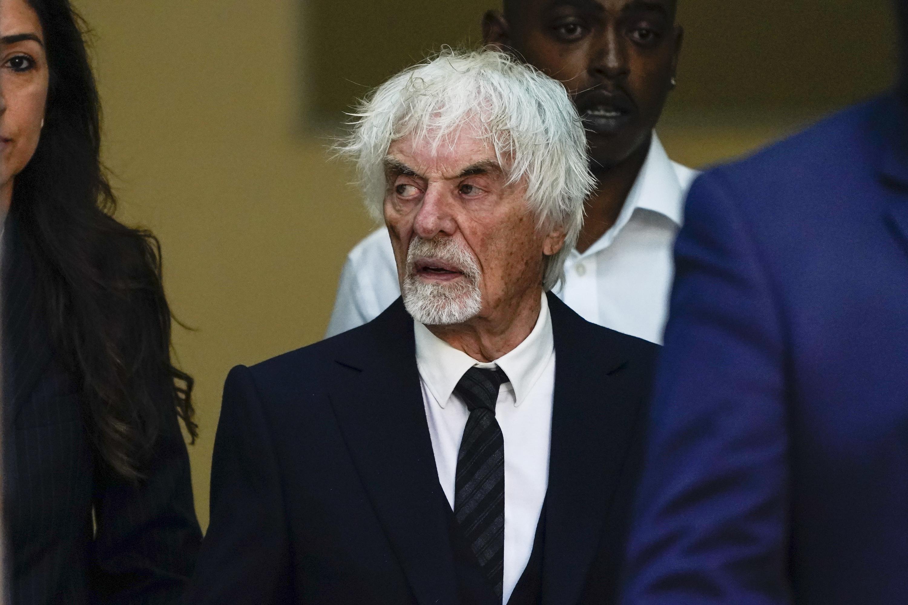 Ex-Formula One boss Bernie Ecclestone denies fraud charge | AP News