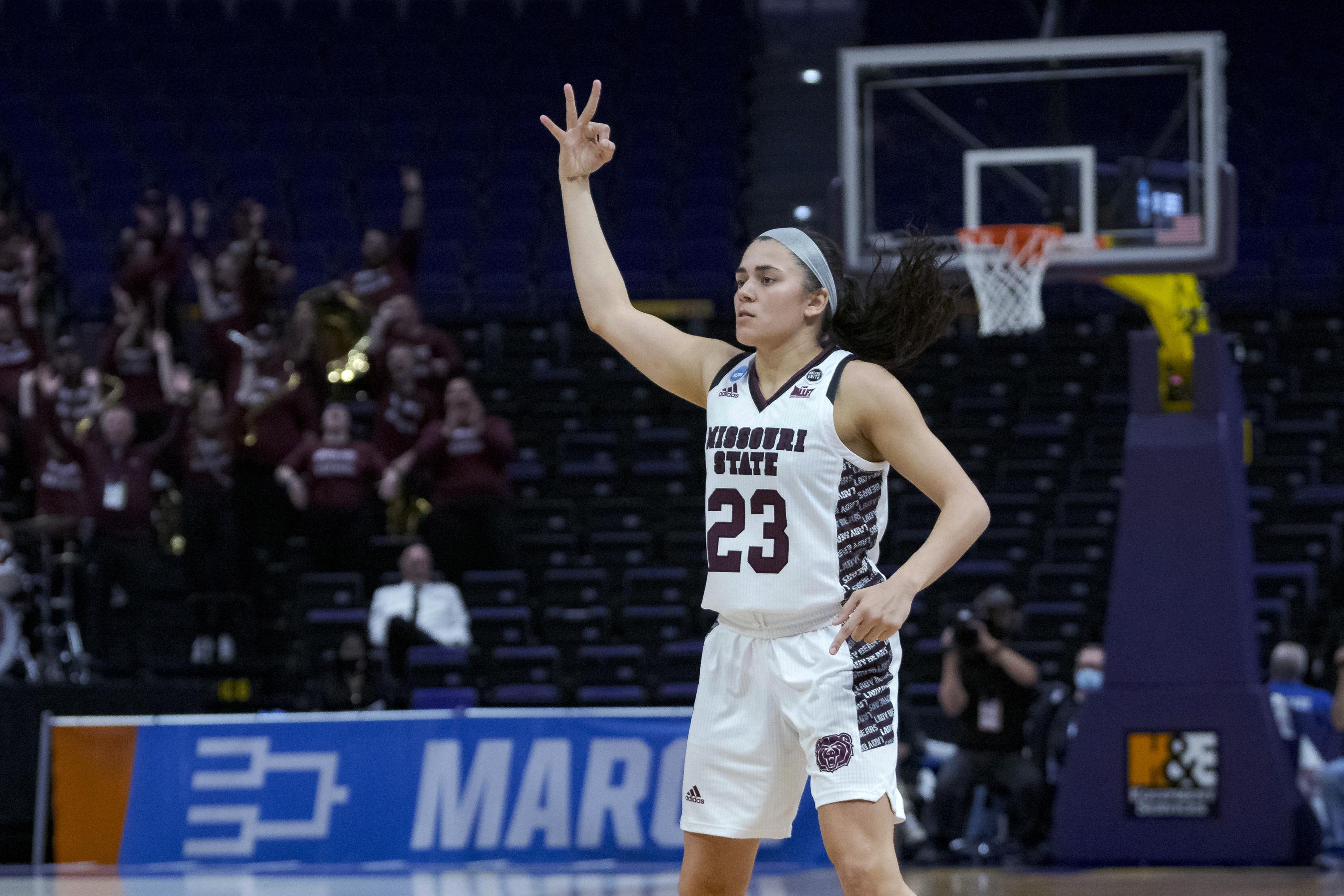 Missouri State advances out of women's First Four | AP News