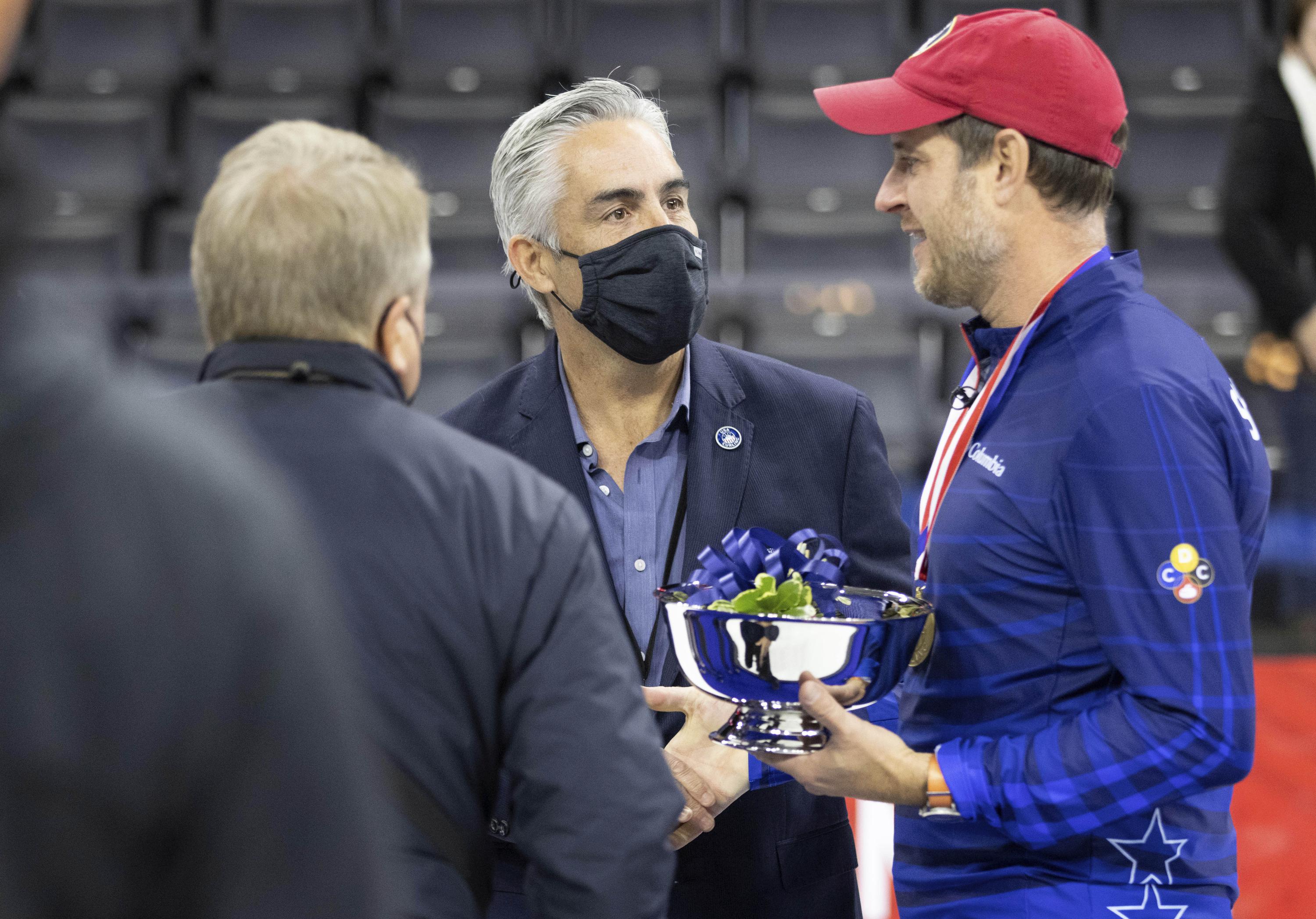 Keeping curling cool goal for sport's chief in US after gold | AP News