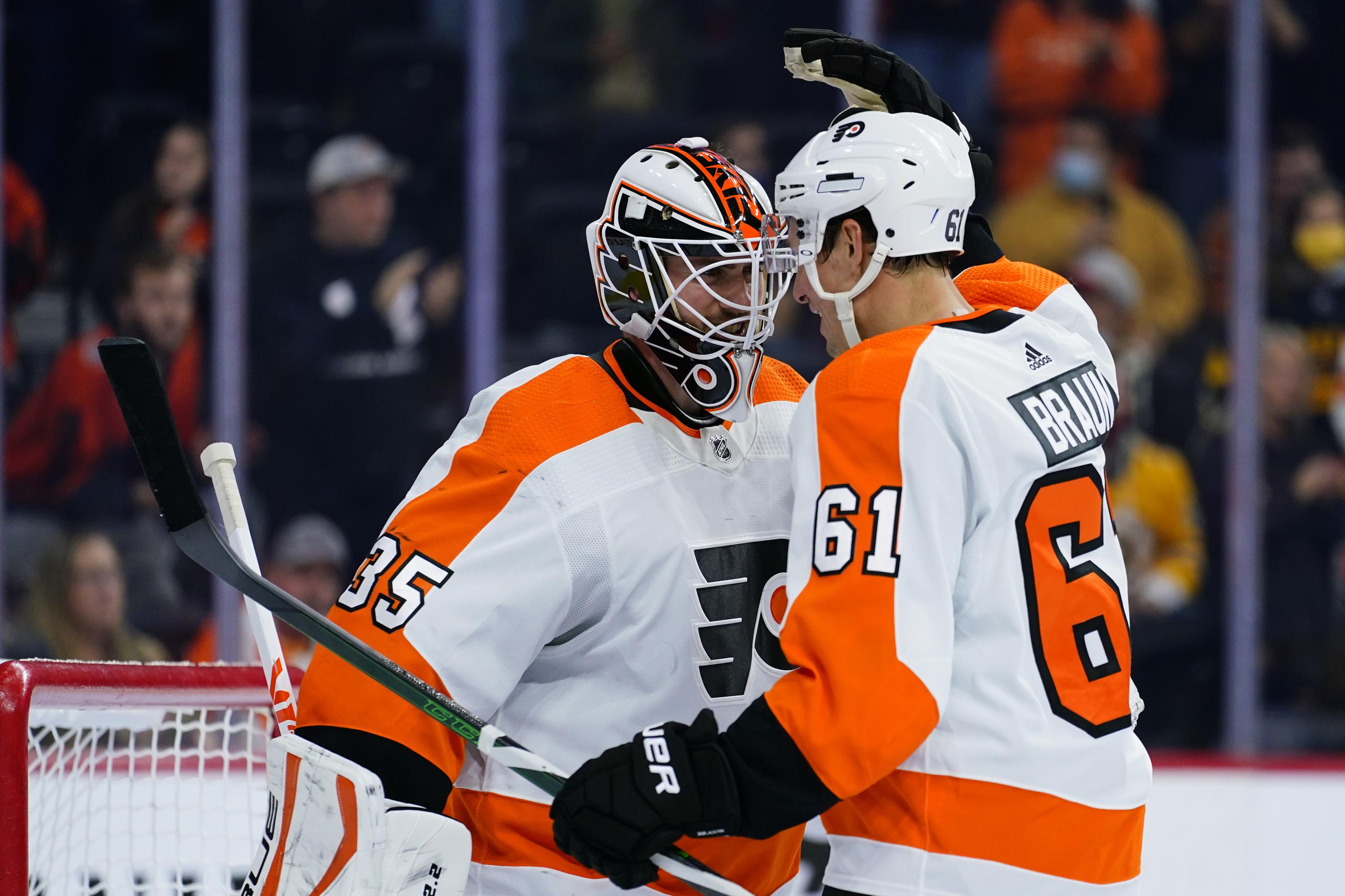 Cam Atkinson scores twice, Flyers beat Bruins 6-3 | AP News
