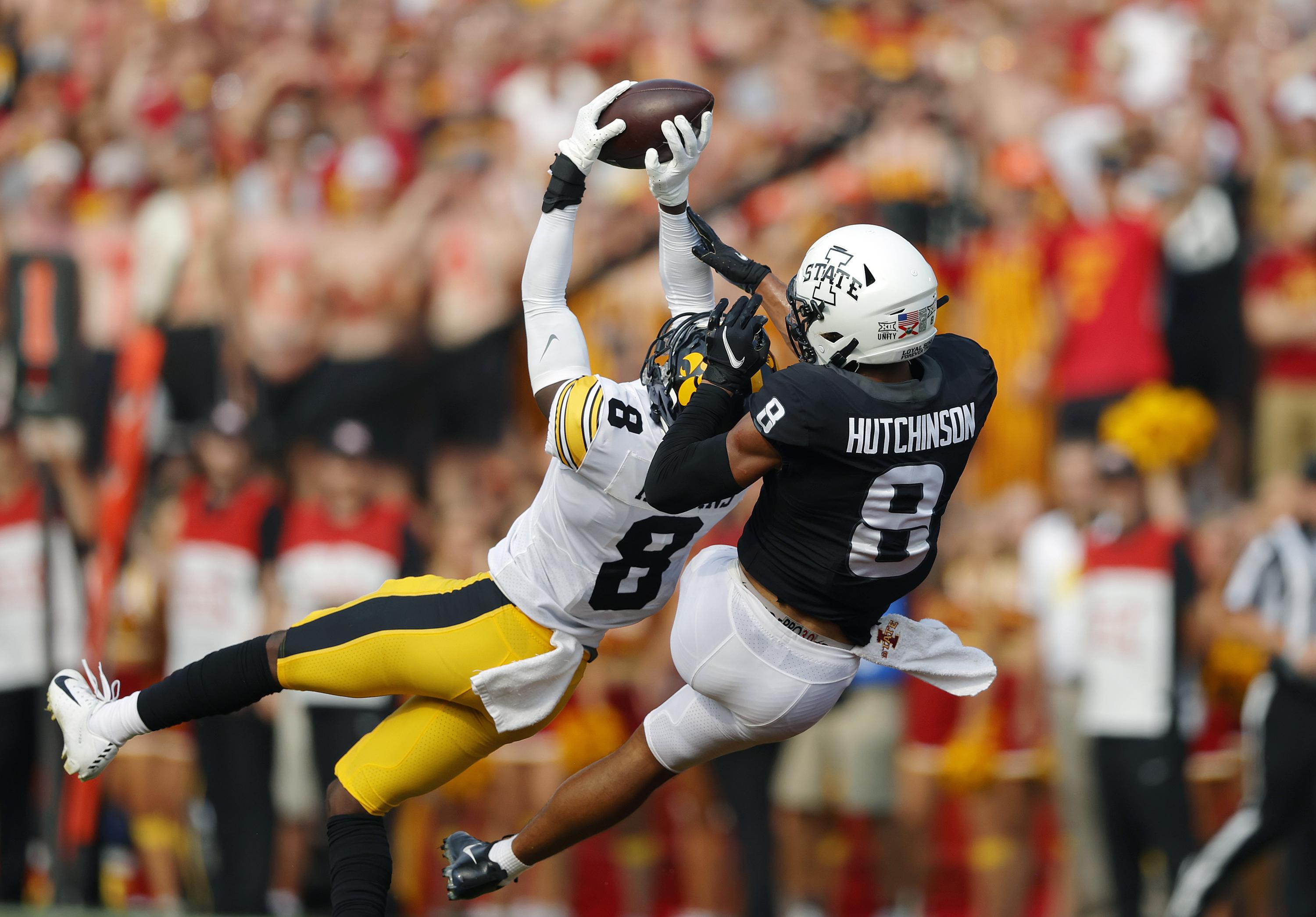 No. 9 Iowa beats No. 10 Iowa St 27-17 to keep Cy-Hawk Trophy | AP News
