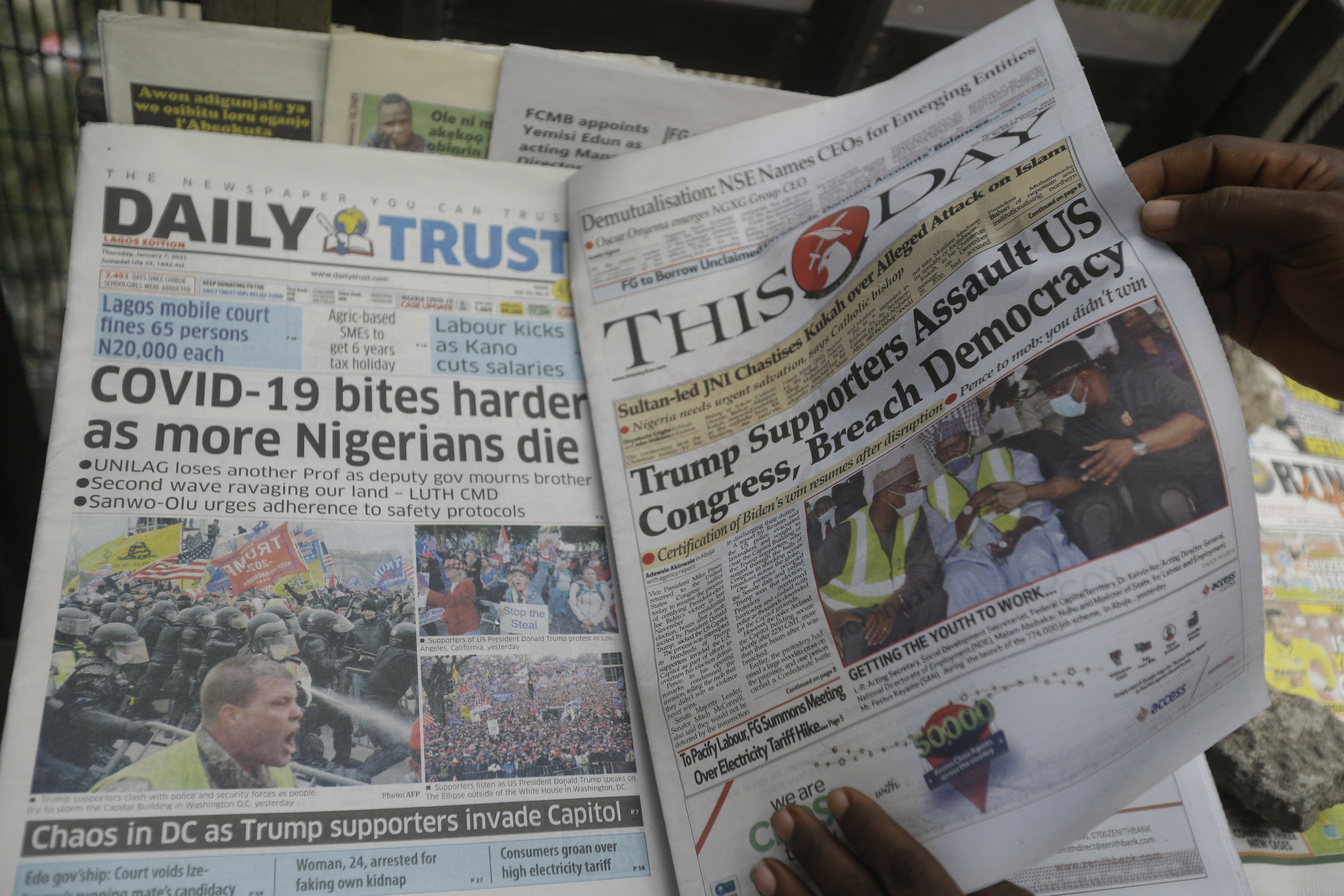 World watches US chaos with shock, dismay and some mockery | AP News