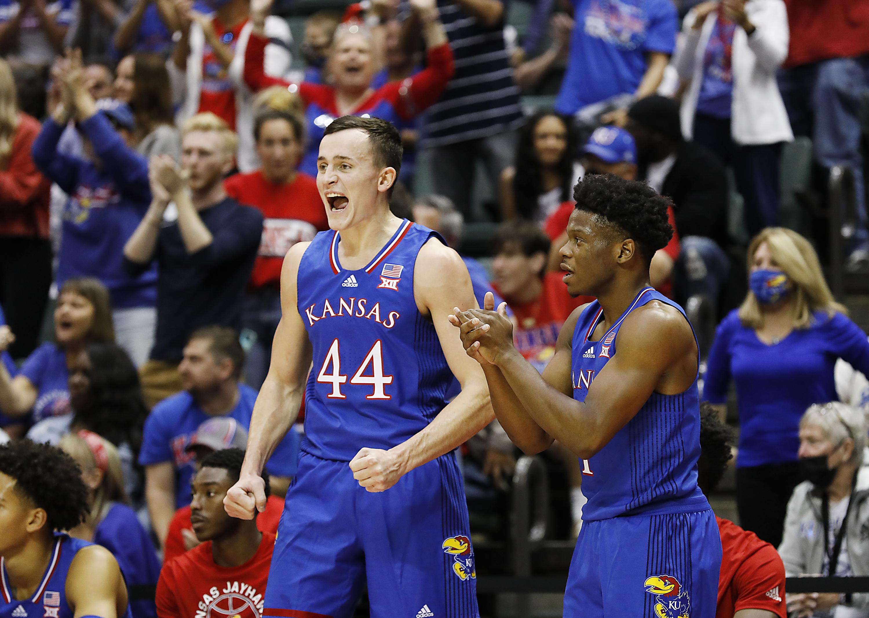 No. 4 Kansas beats Iona 96-83 in 1st Self-Pitino meeting | AP News