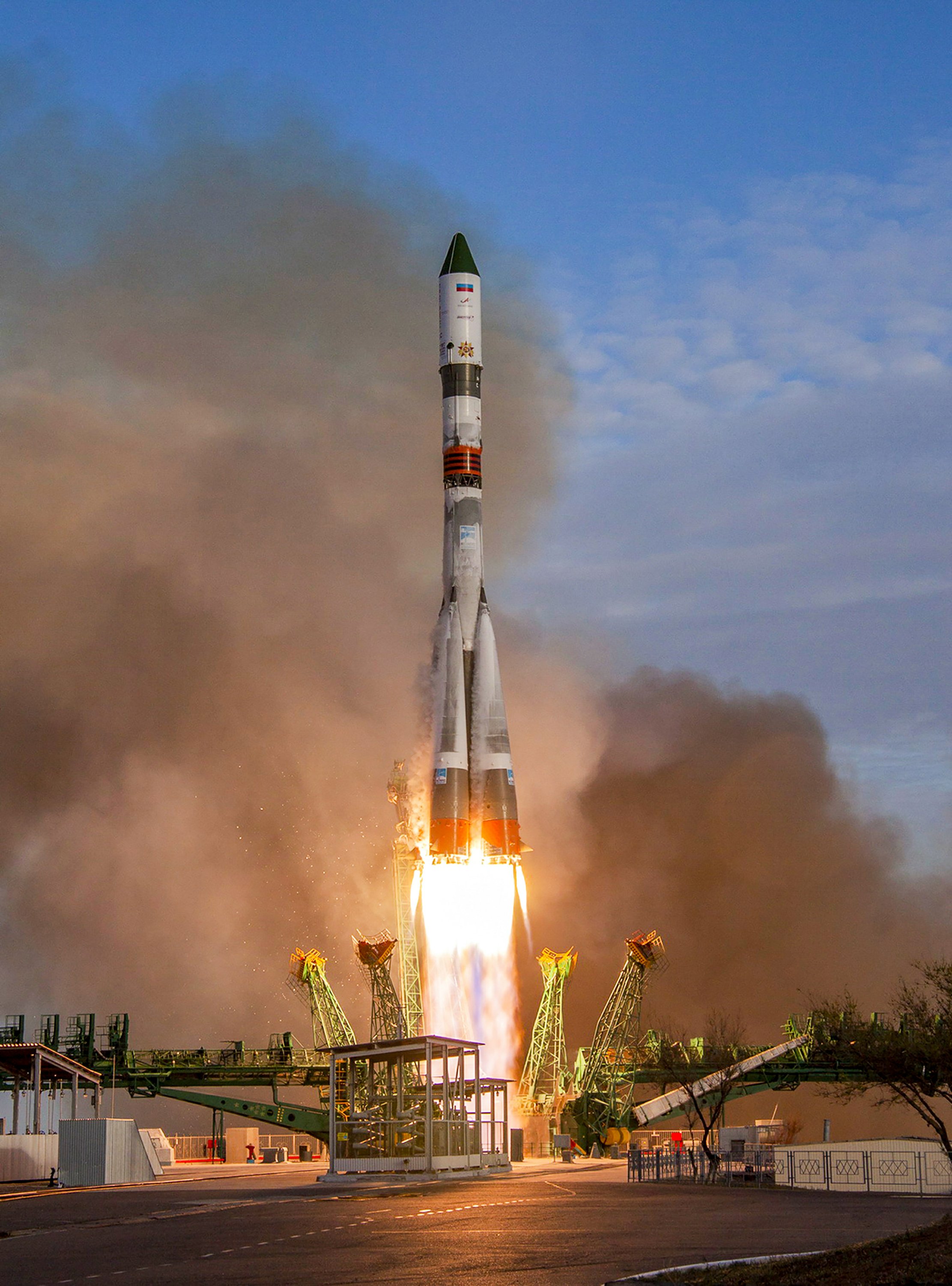 Russian cargo ship docks with space station | AP News