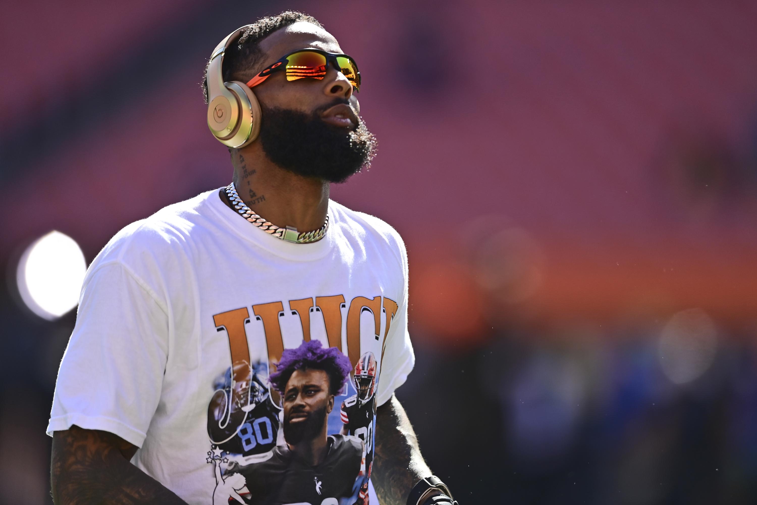 'Exhausted' OBJ relieved comeback with Browns complete | AP News