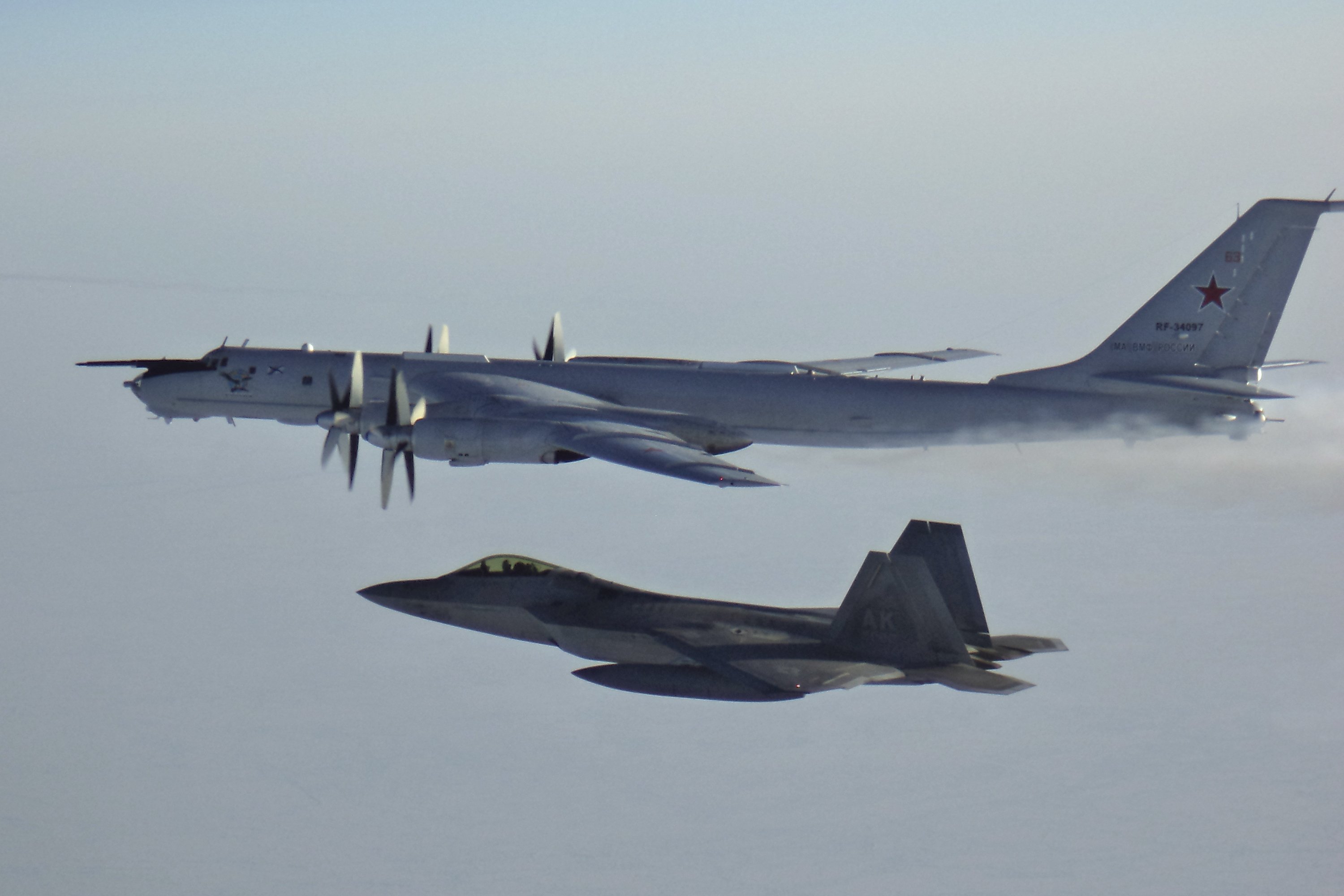 NORAD intercepts 2 Russian aircraft that came near Alaska | AP News