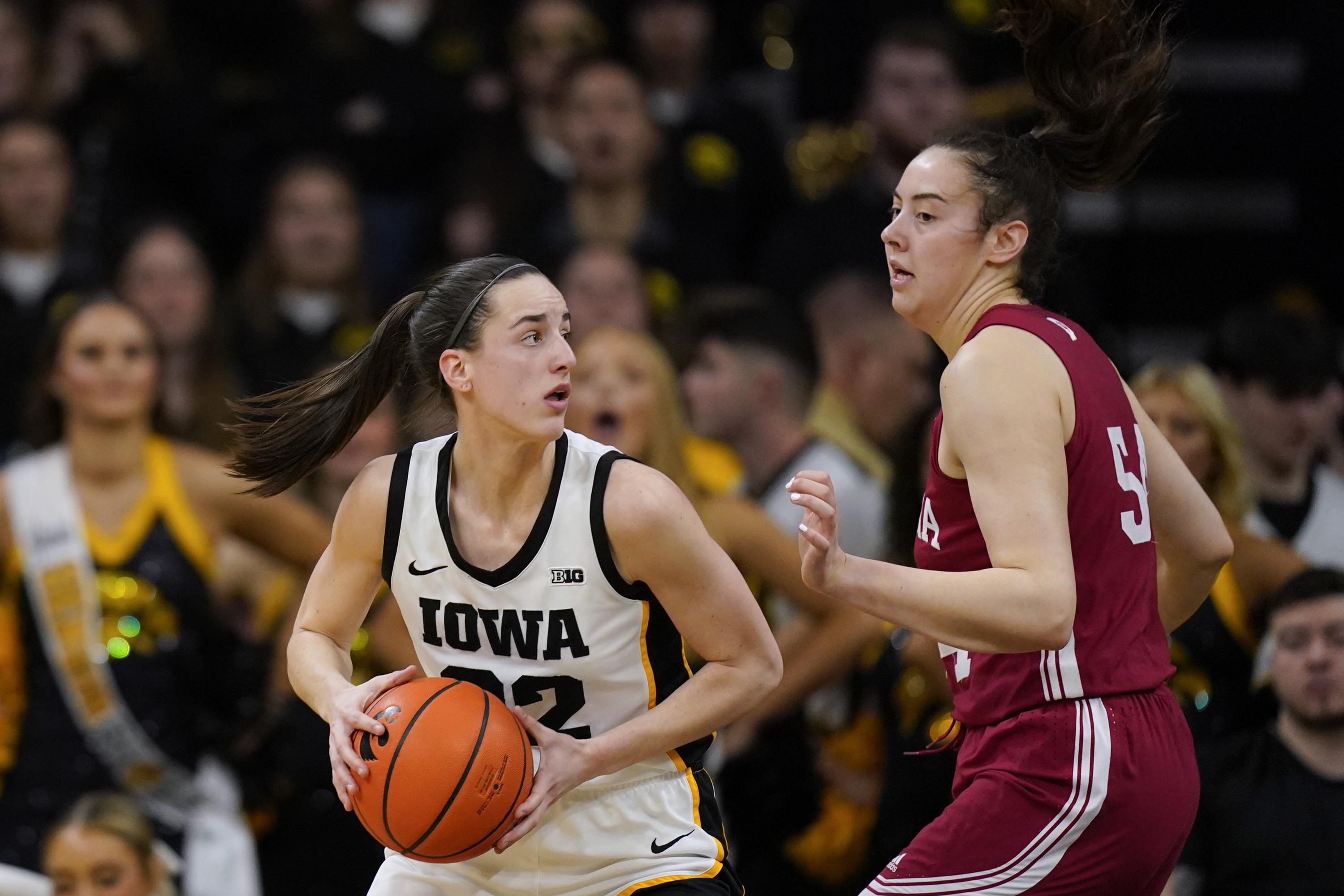 Clark’s 3-pointer lifts No. 6 Iowa over No. 2 Indiana, 86-85 ...