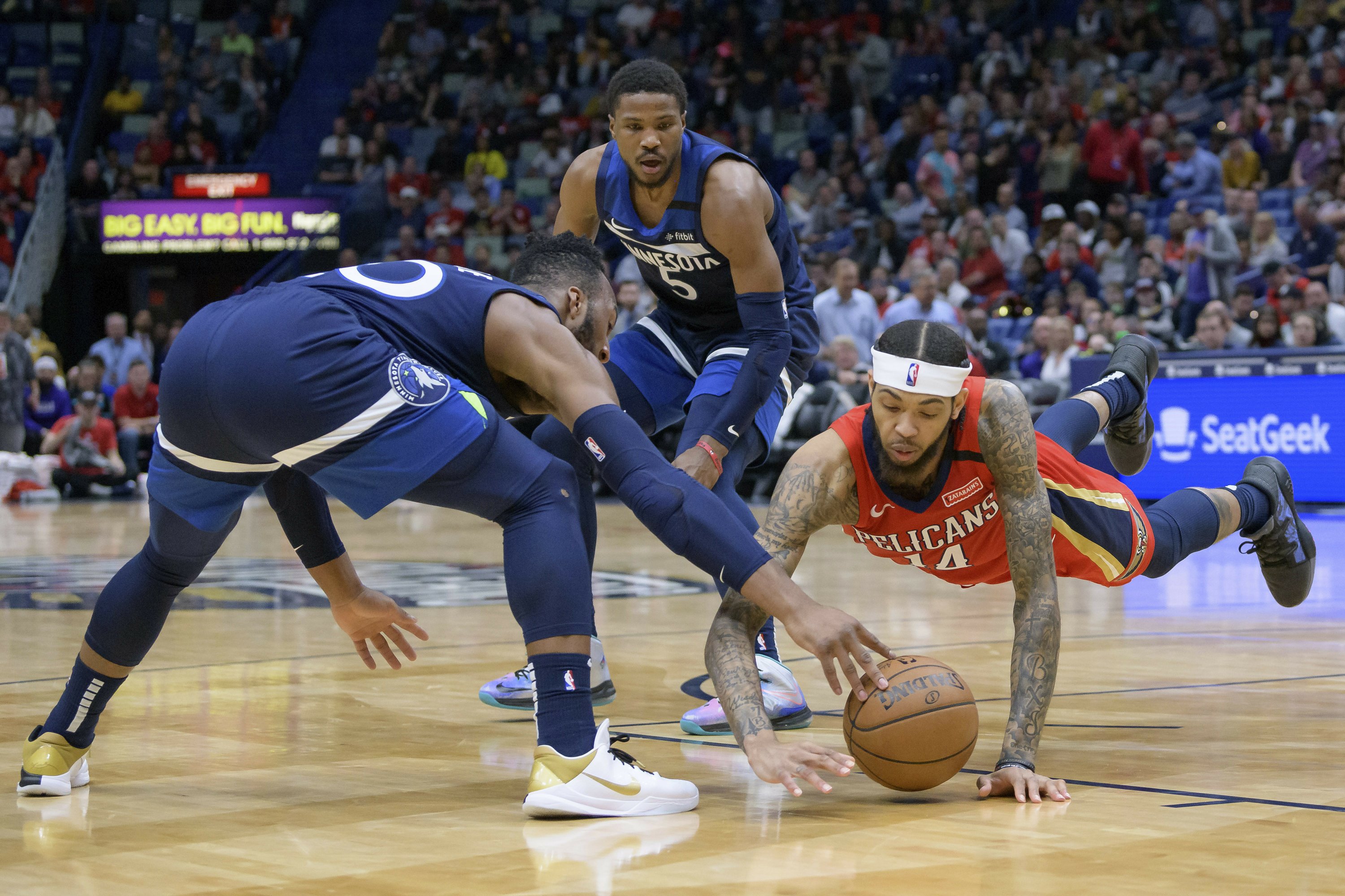 Beasley, Russell lead Timberwolves past Pelicans, 139-134 | AP News