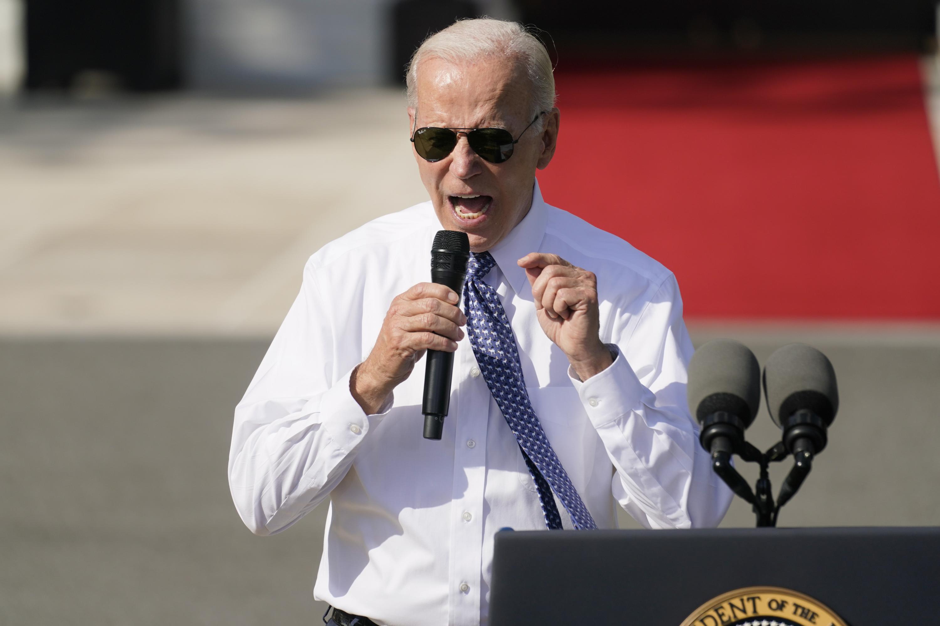 Biden Touts Inflation Reduction Law Despite Sobering Report AP News