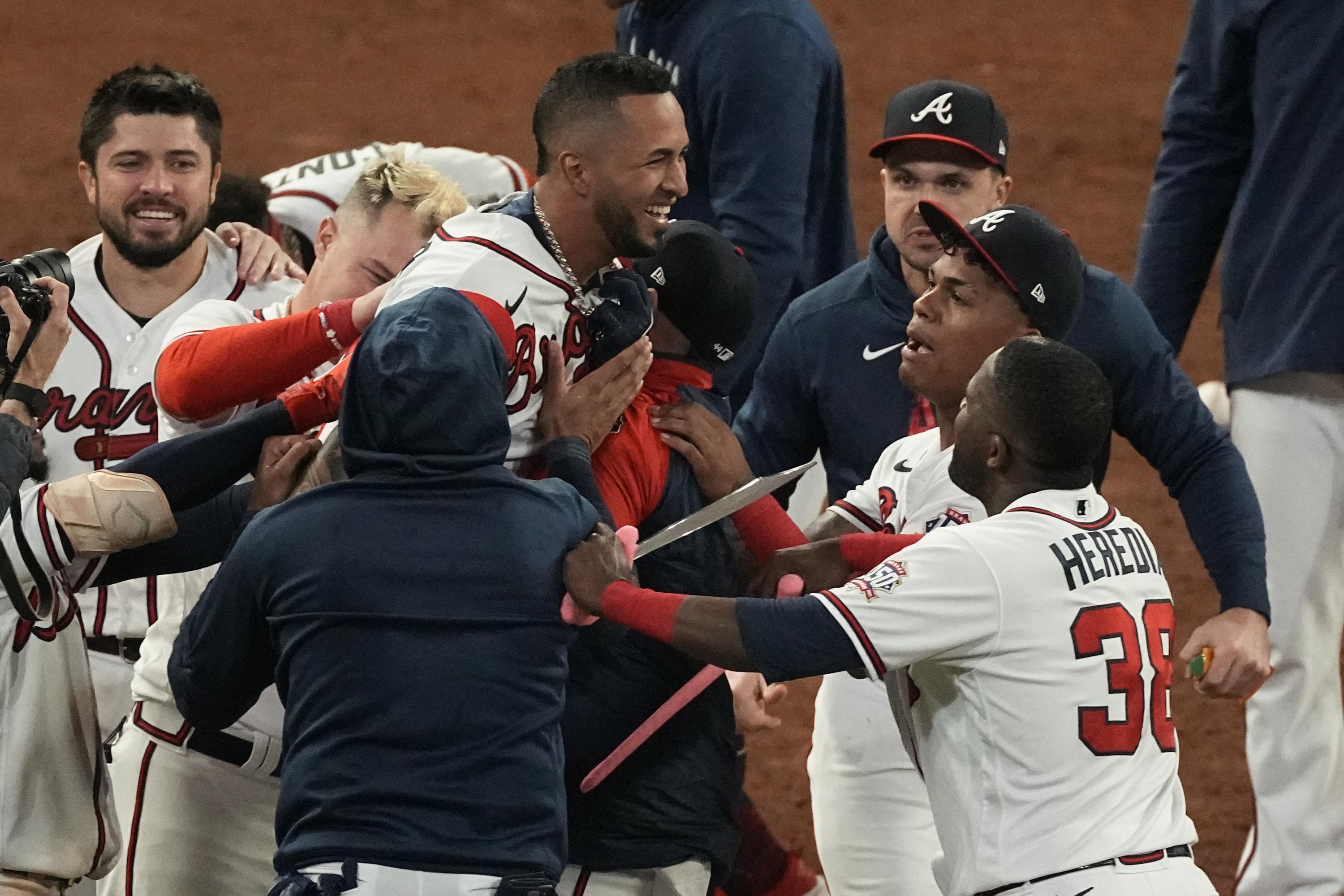 Late-night magic: Braves beat Dodgers 5-4, lead NLCS 2-0 | AP News