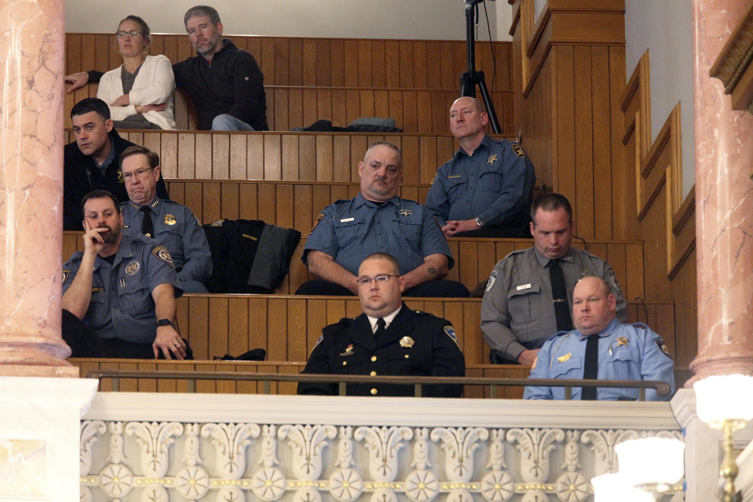 Lawmakers don't want Kansas to stop electing county sheriffs | AP News