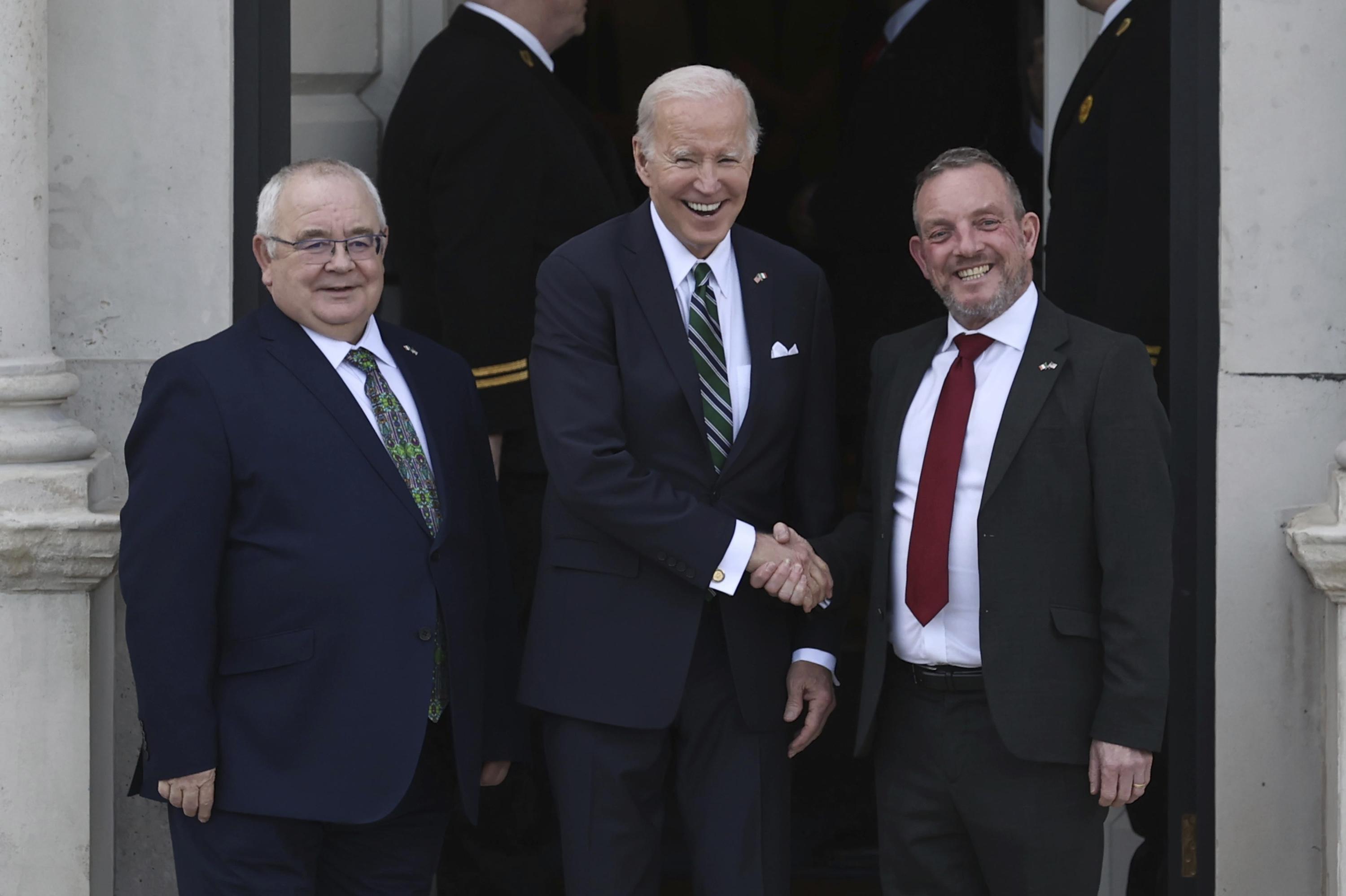 Irish politician misidentified in clip with Biden | AP News
