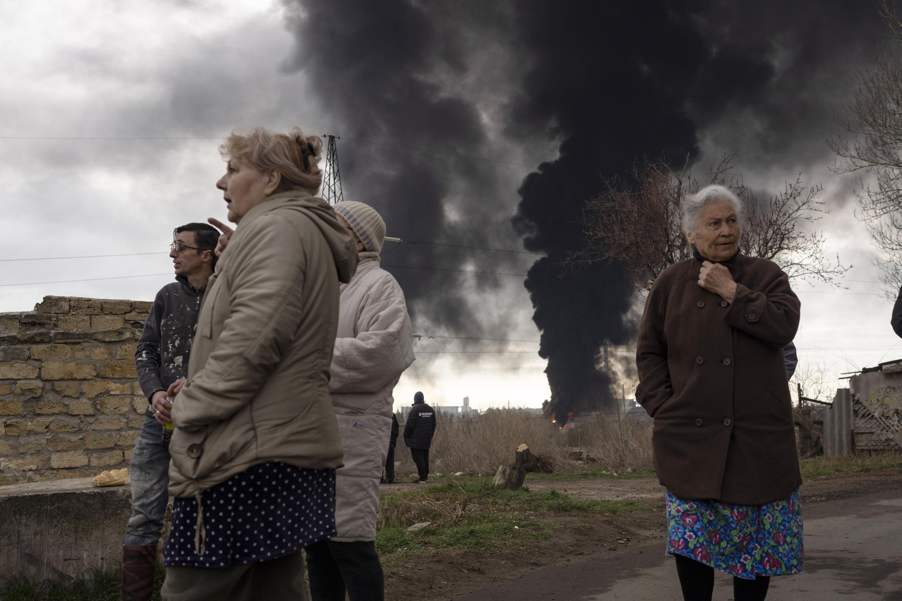 Ukraine accuses Russia of massacre, city strewn with bodies | AP News
