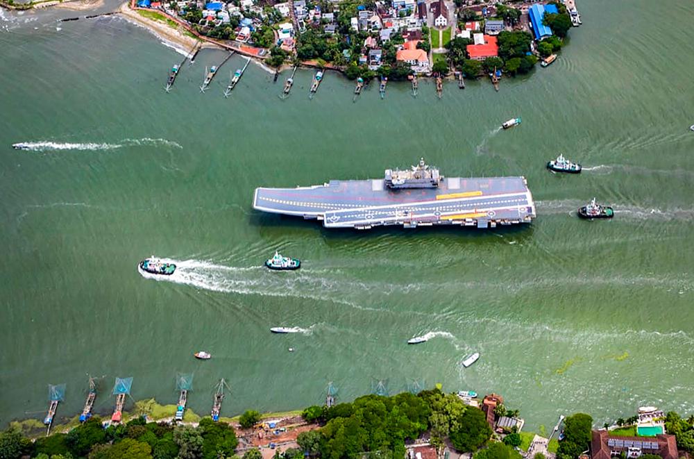 INS Vikrant: Inside India's first indigenous aircraft carrier ...