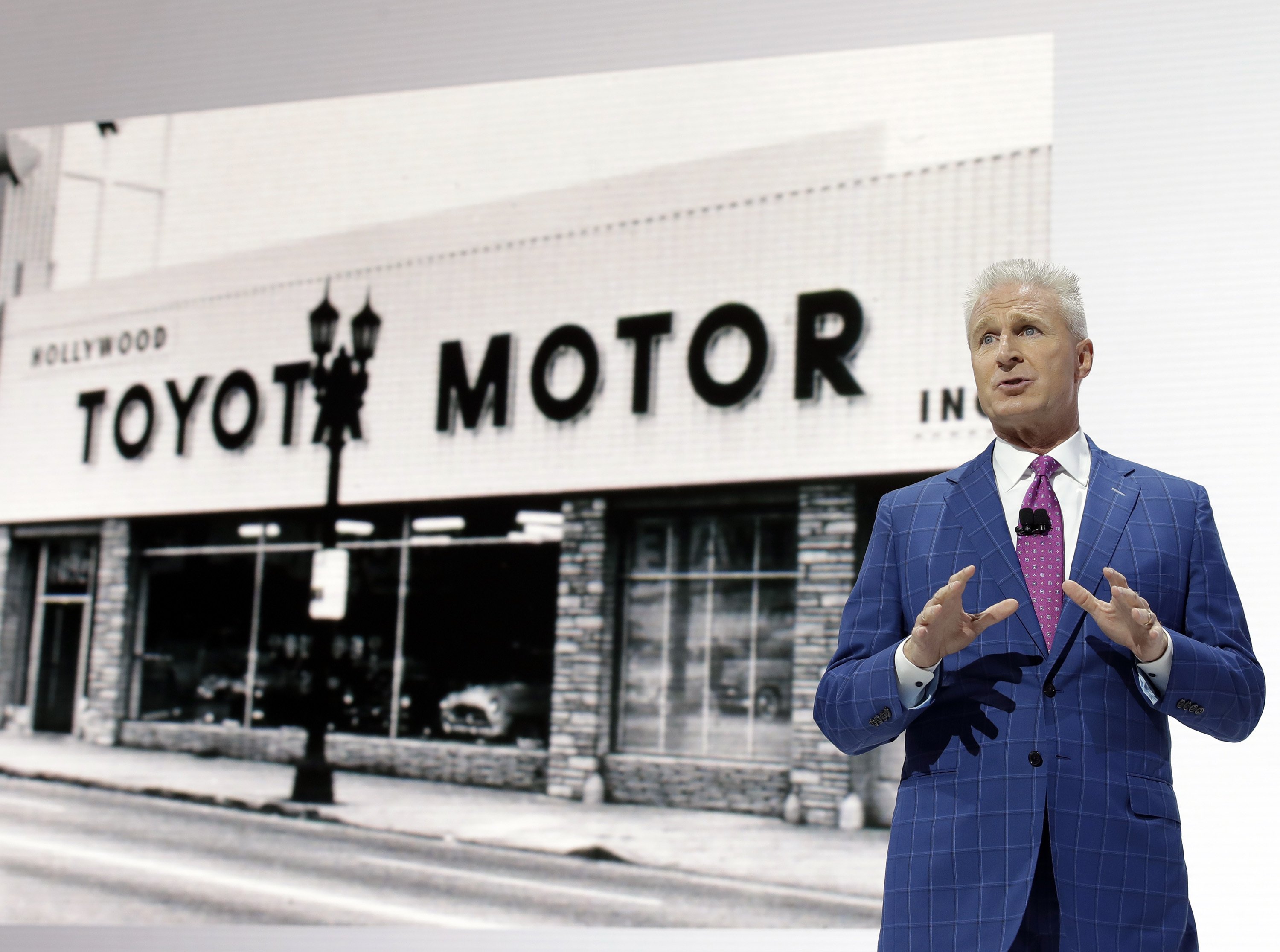 Toyota vehicles debut online as virus postpones auto show | AP News