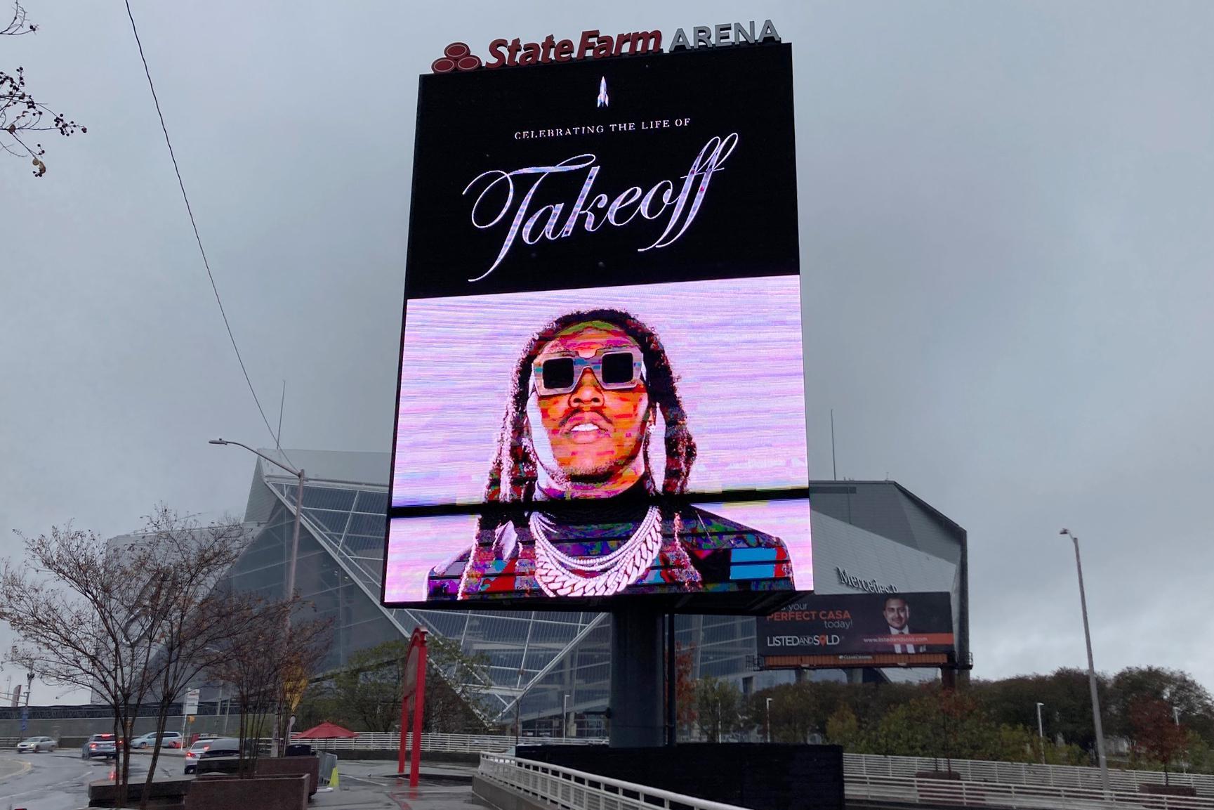 Fans Praise Slain Rapper Takeoff At Atlanta Memorial - TrendRadars