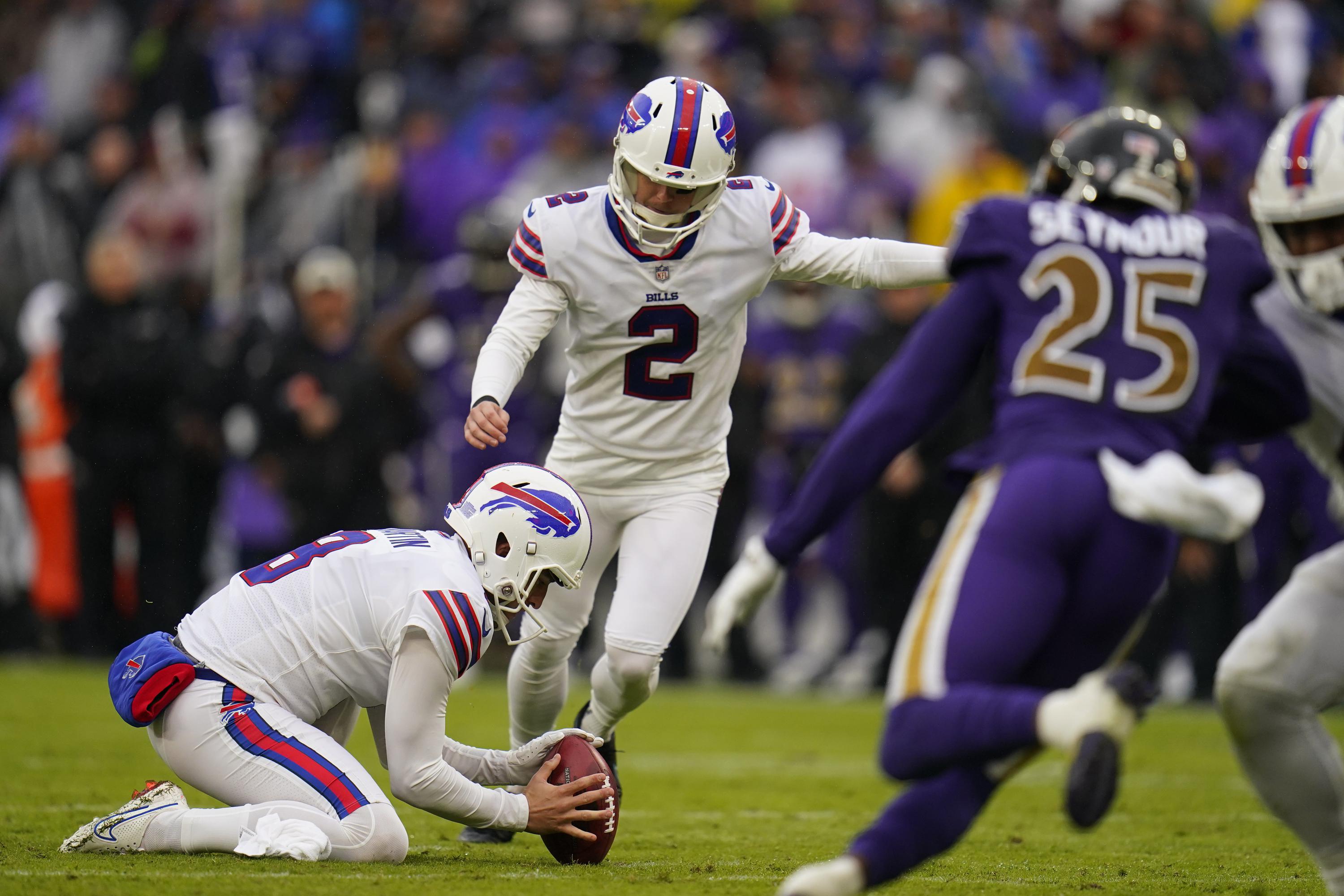 4th-down stop, last-second kick lift Bills past Ravens 23-20 | AP News