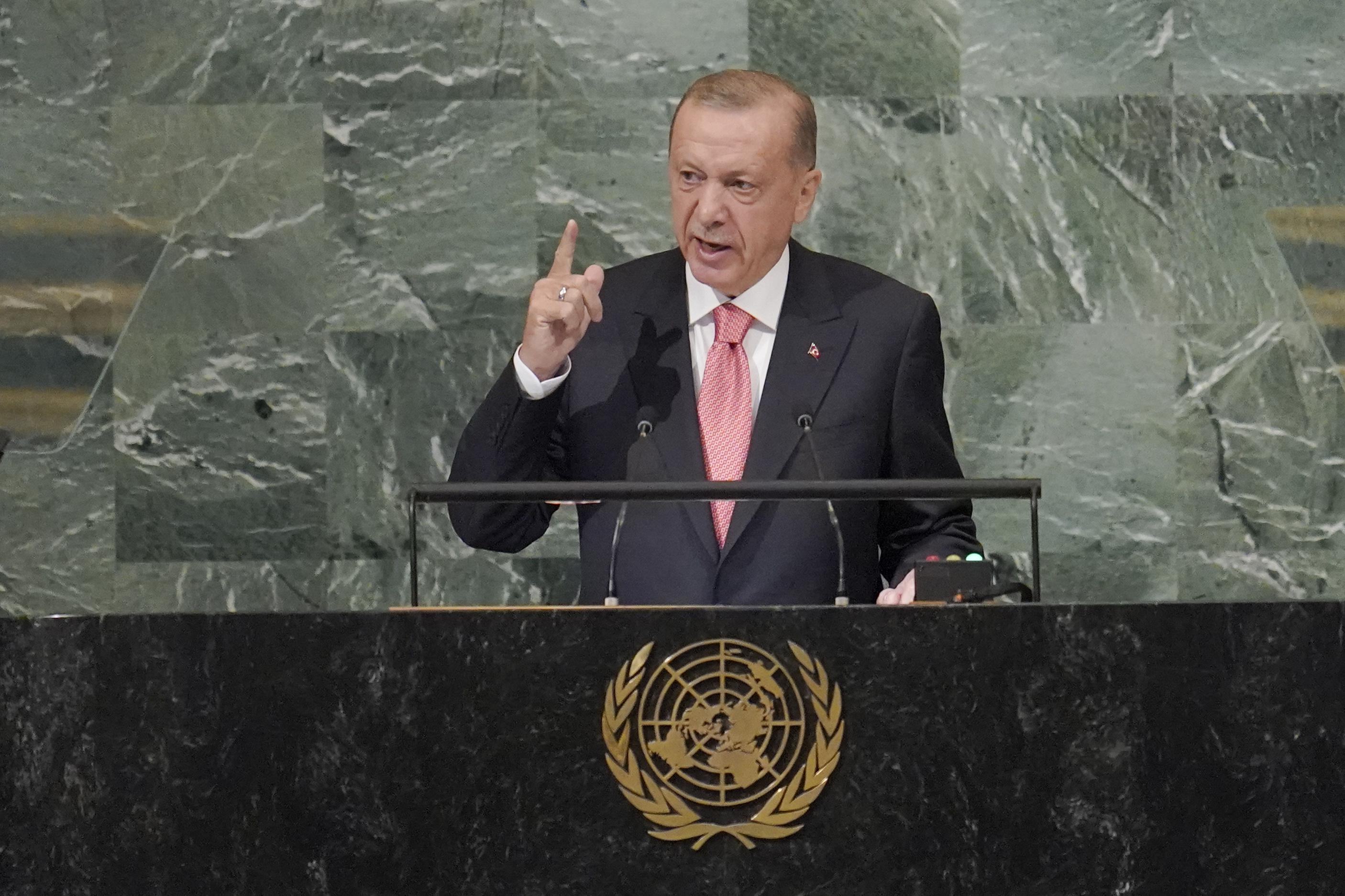 Turkish leader to United Nations: Be 'much more influential' | AP News