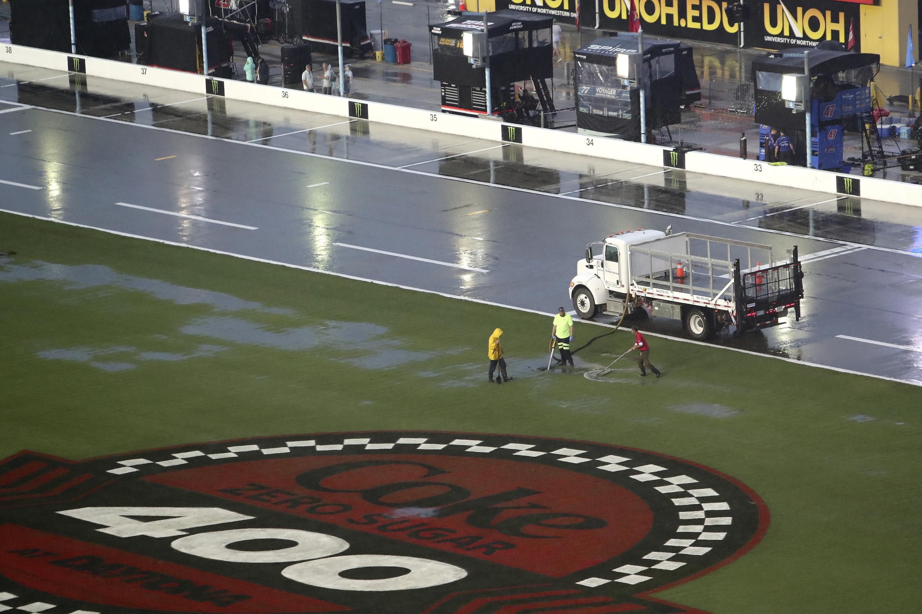 NASCAR Cup race at Daytona rained out, moved to Sunday | AP News