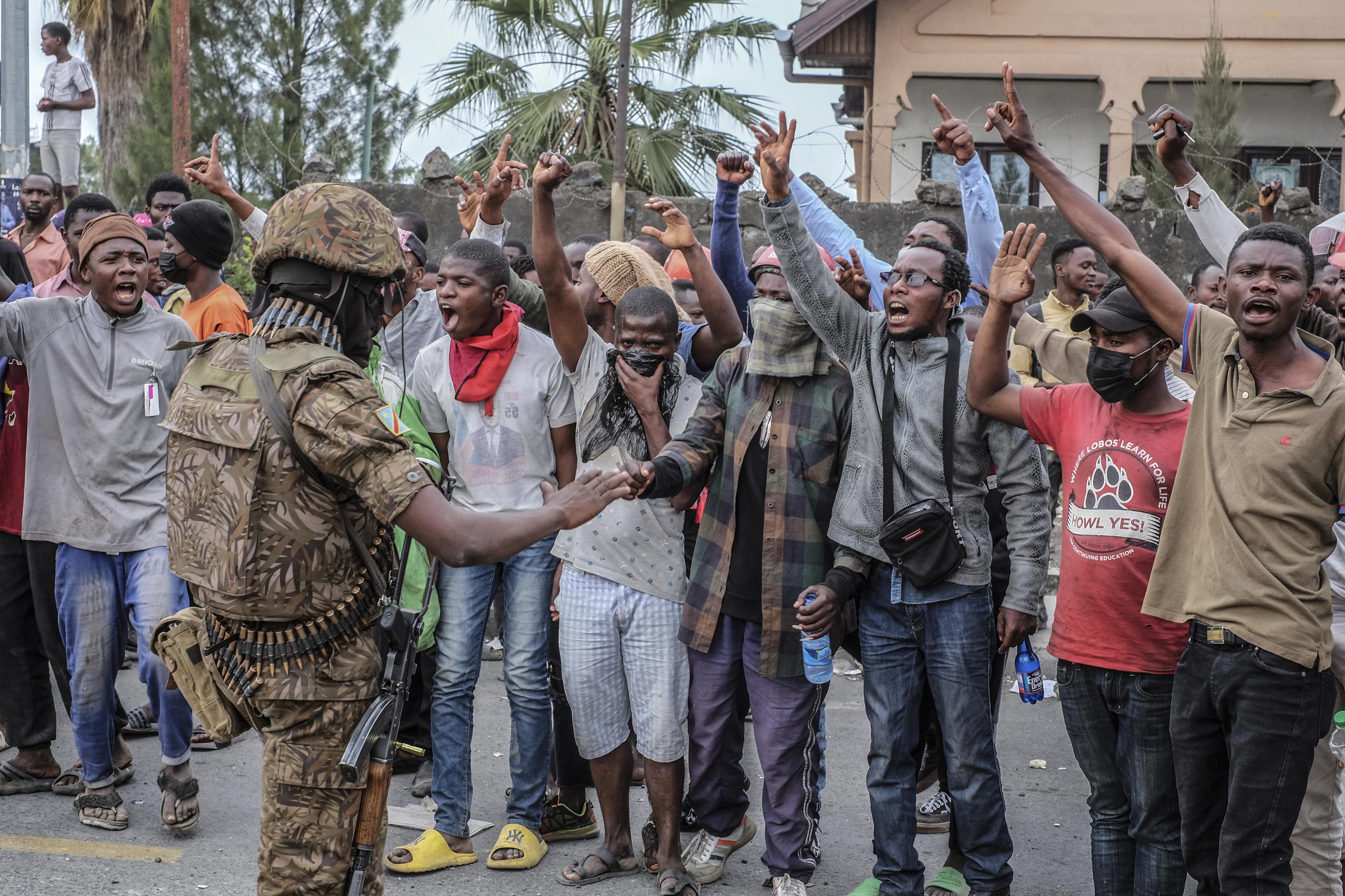 Mueren 15 personas en protestas contra la ONU en el Congo | AP News