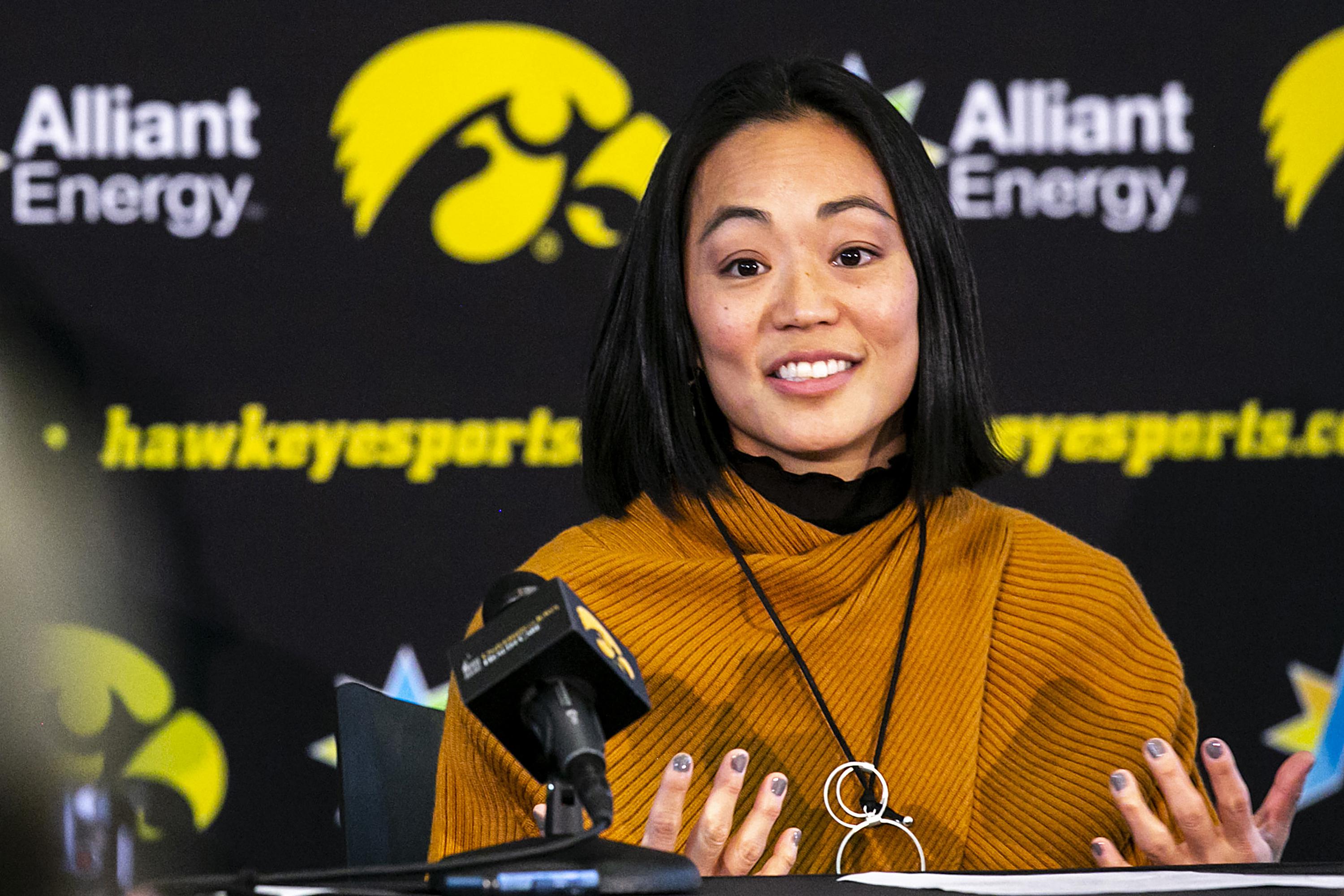 'No better place': Iowa's new women's wrestling coach ready | AP News