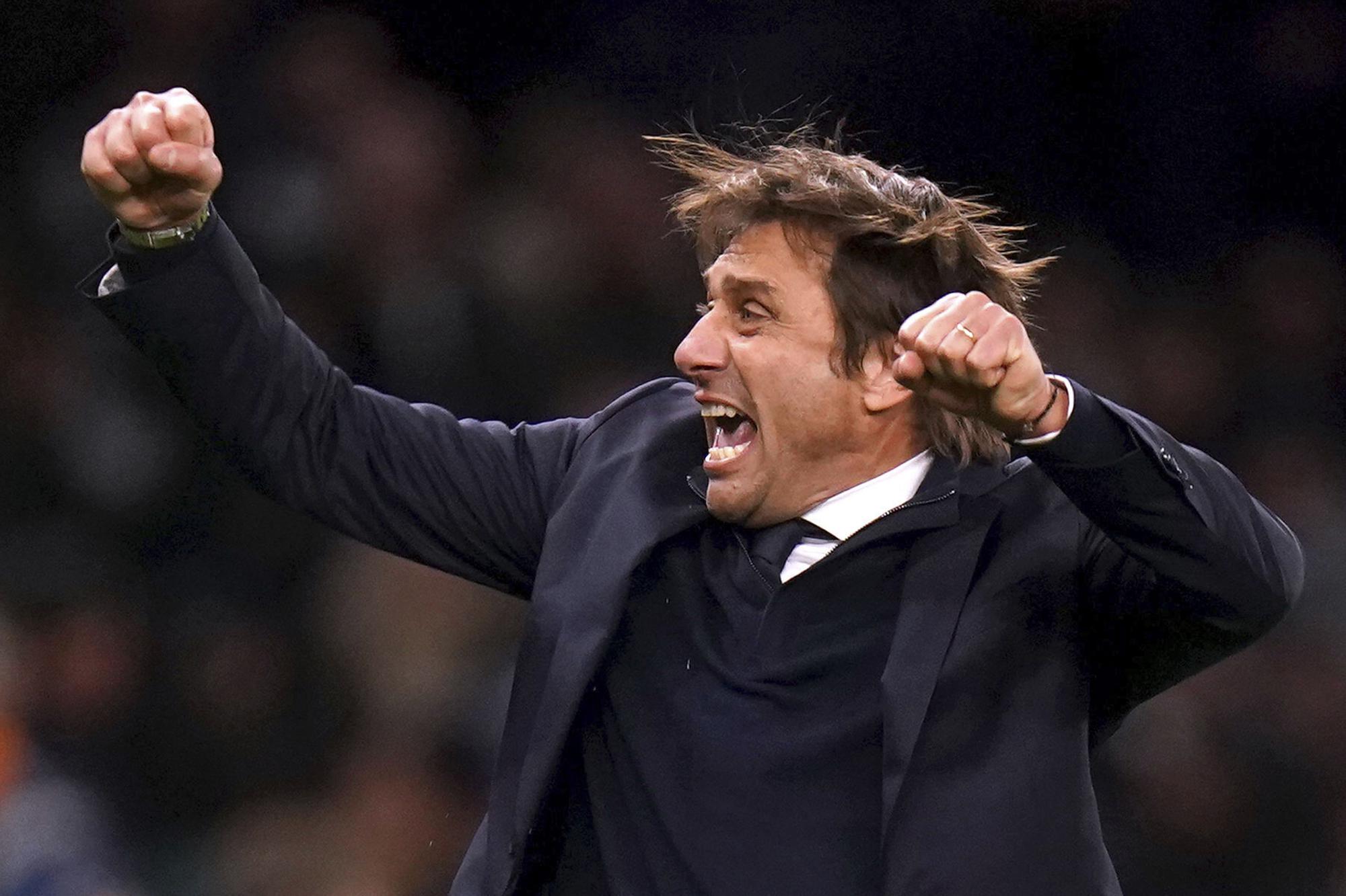 Primera victoria de Conte en la Premier con Tottenham | AP News