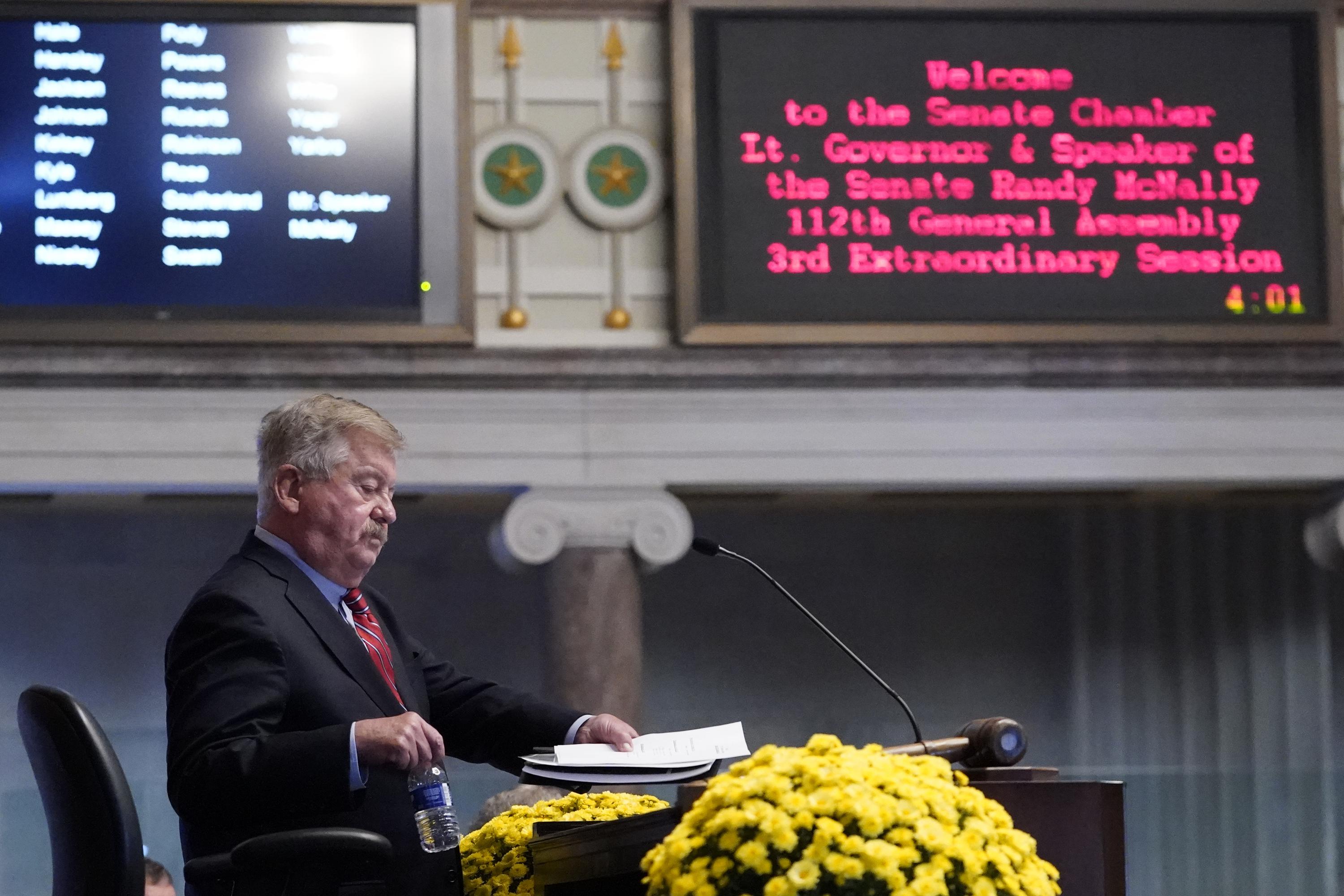 Indicted senator steps aside as education chairman | AP News