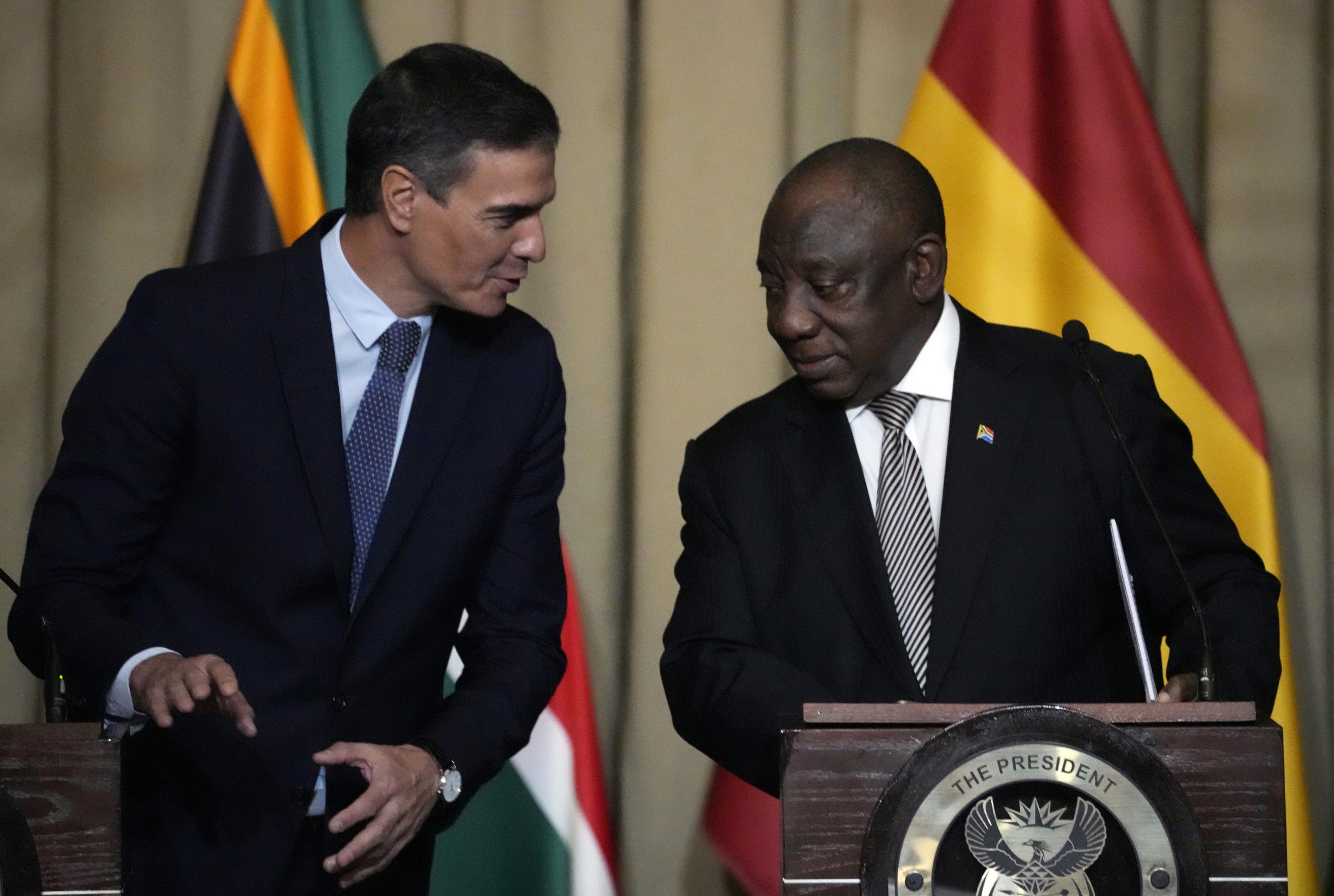 Spanish PM urges global climate action for African continent | AP News