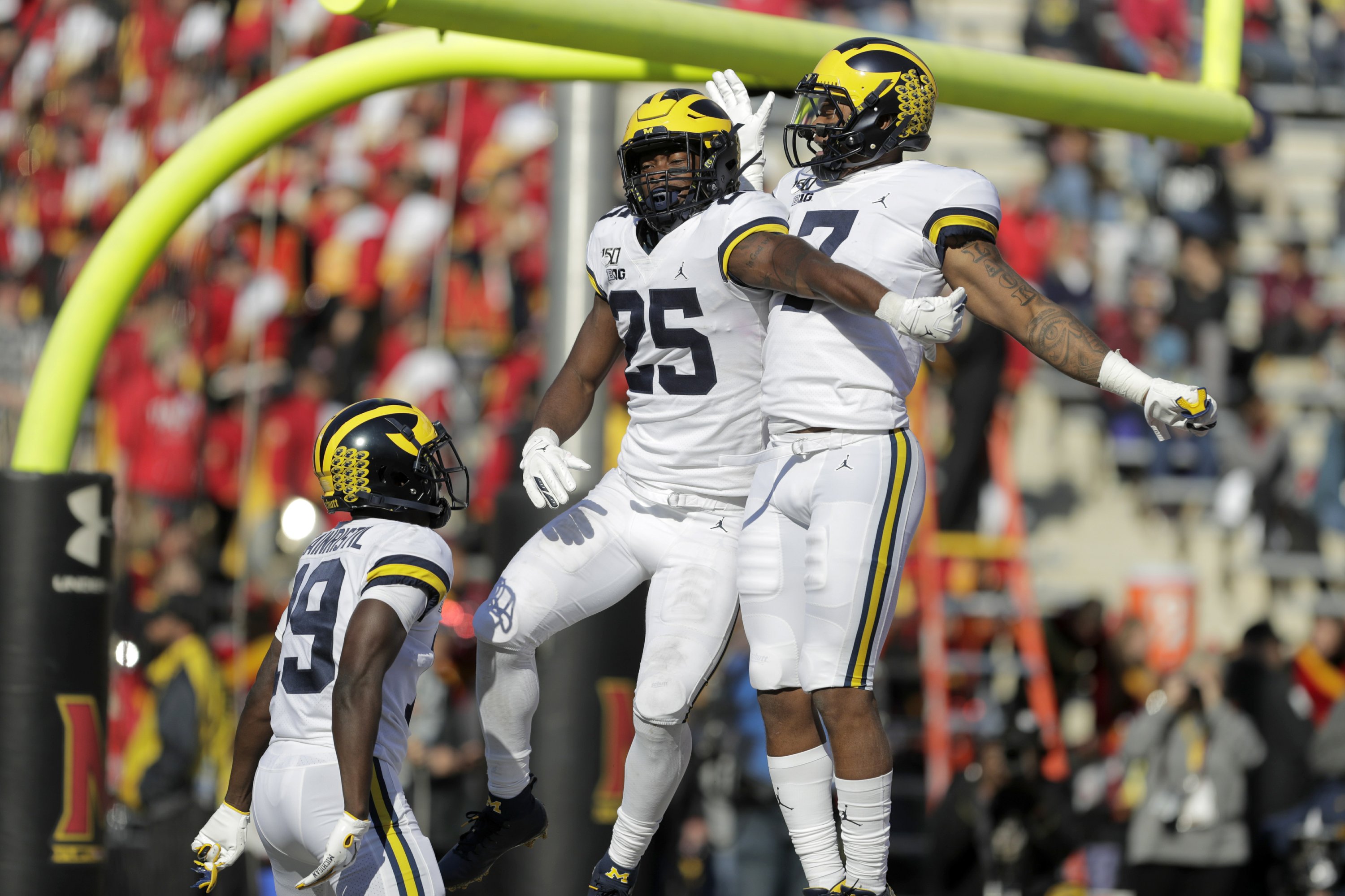 No. 14 Michigan beats Maryland 38-7 | AP News