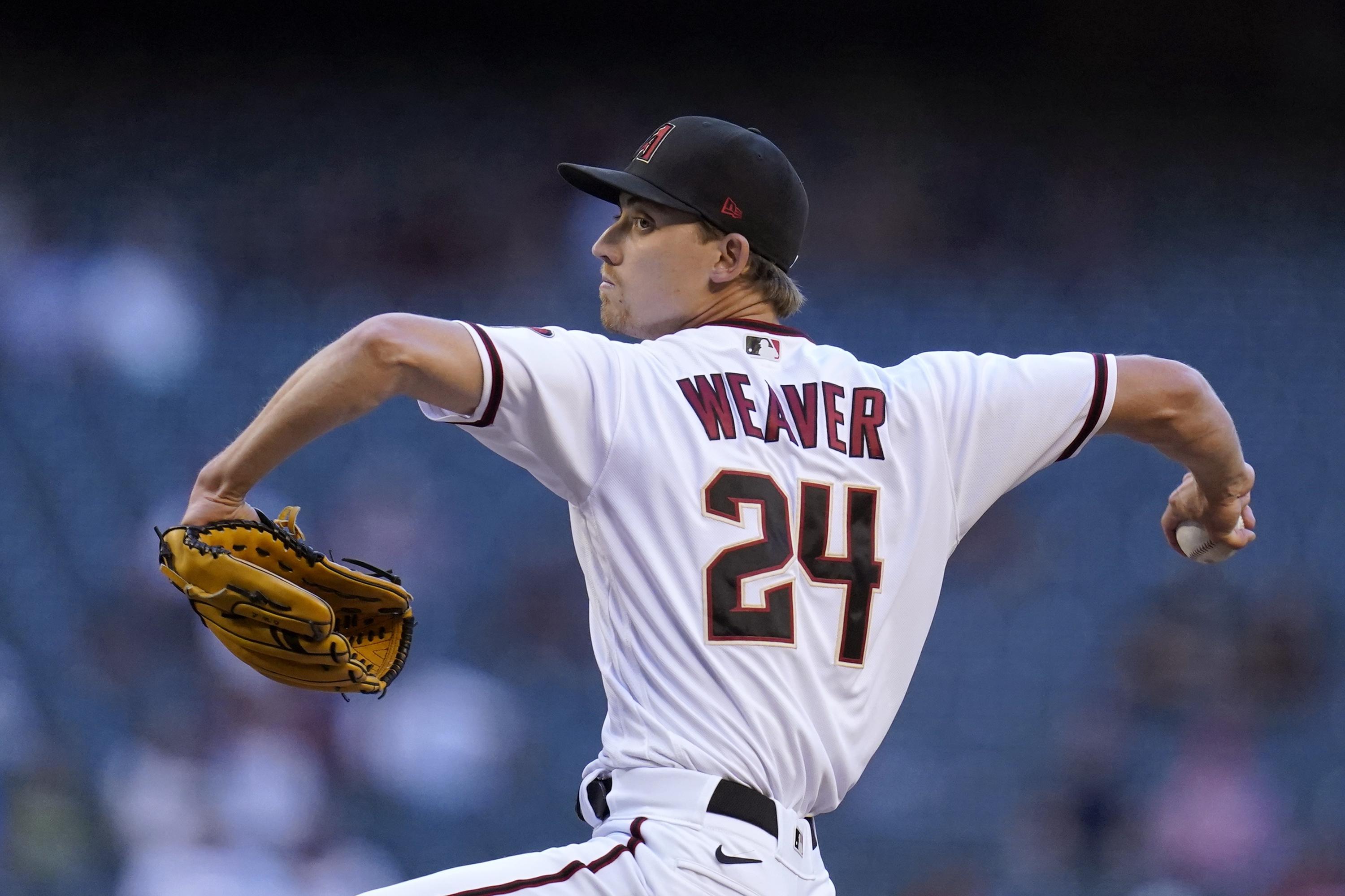 Weaver has best start in month, D-backs beat Marlins 5-2 | AP News