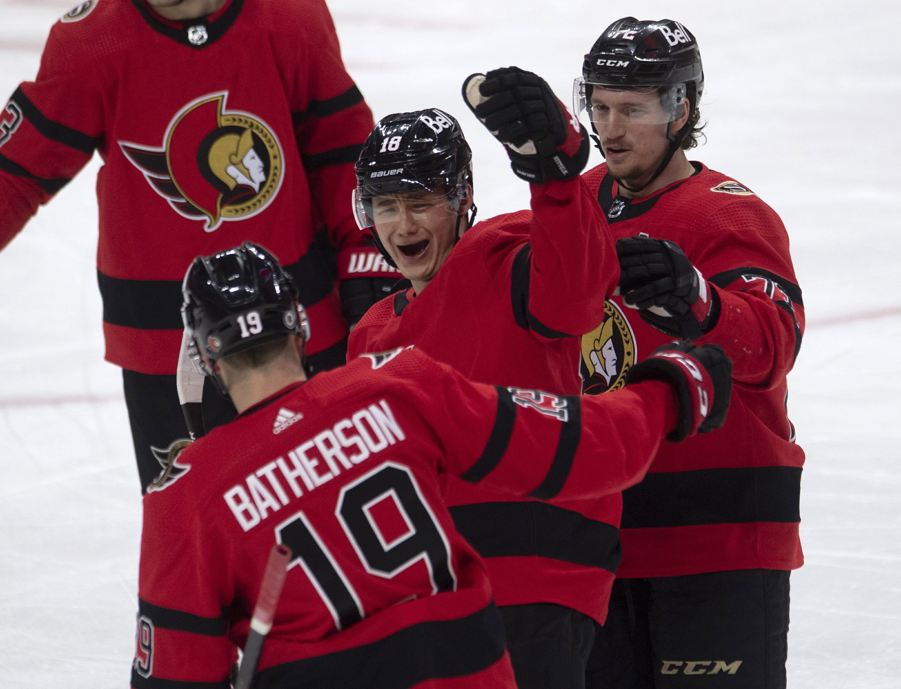 Batherson scores twice in 53 seconds, Sens beat Maple Leafs | AP News