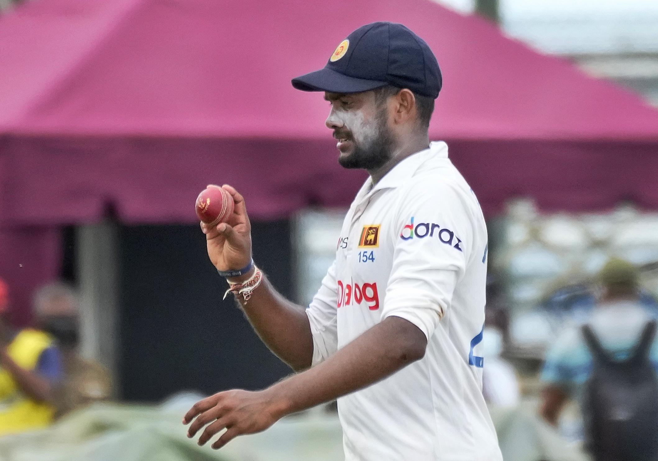 West Indies leading Sri Lanka despite Mendis' 6 wickets | AP News