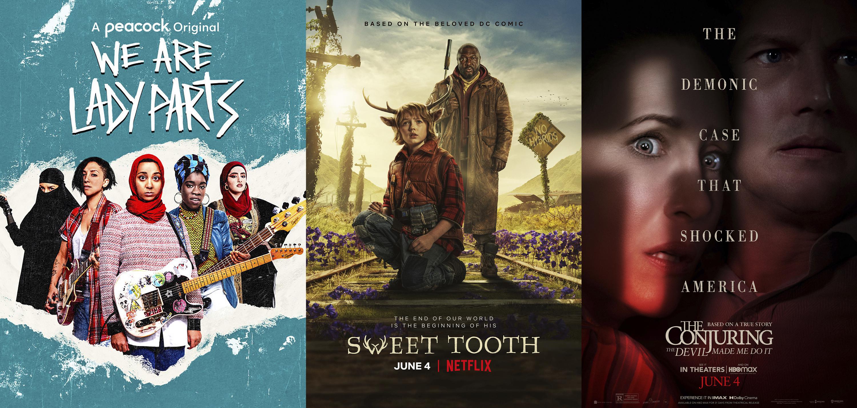 New this week: 'We Are Lady Parts' & A new 'The Conjuring' | AP News