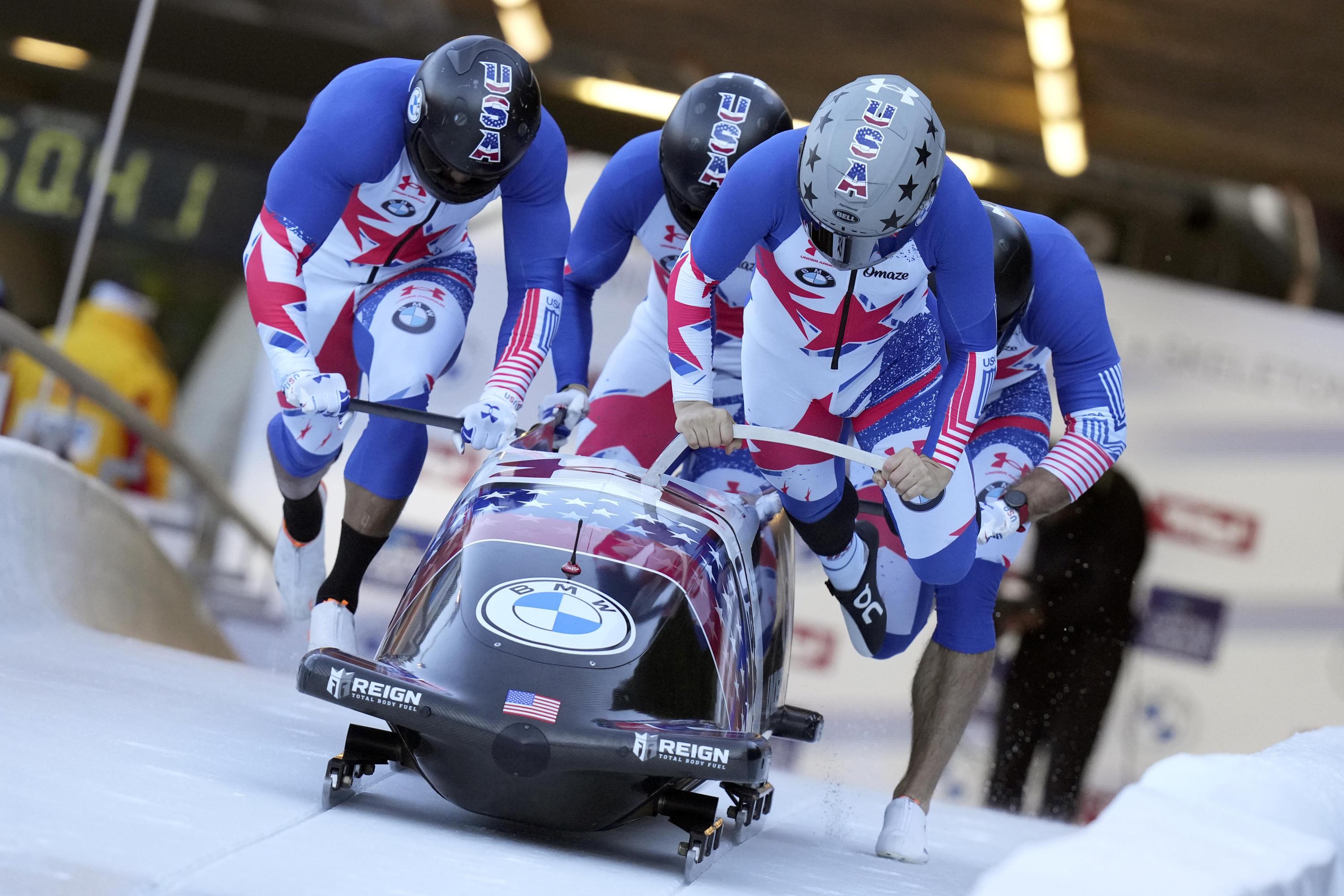 Germany sweeps golds in World Cup bobsled races | AP News