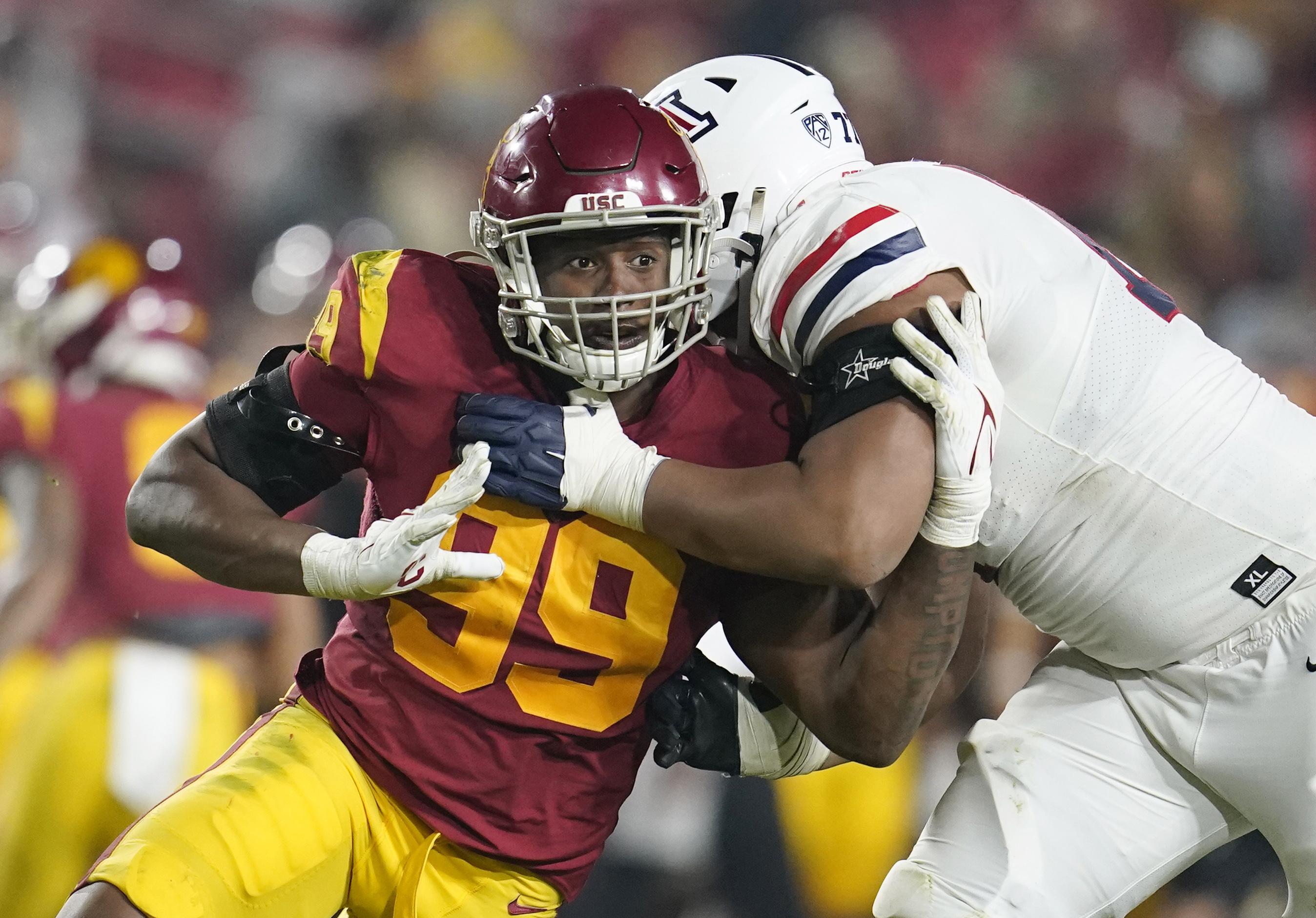 USC pass rusher Drake Jackson goes to 49ers in 2nd round | AP News