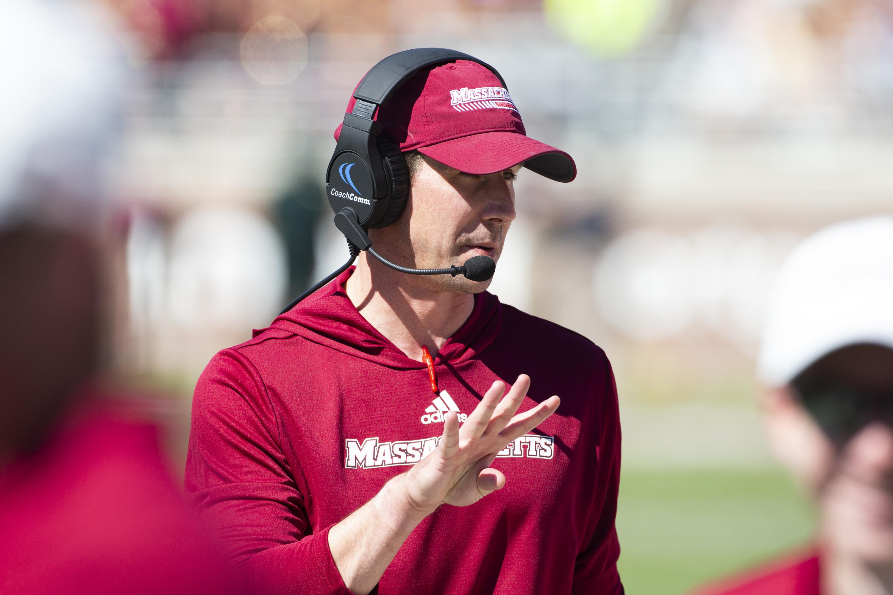 UMass fires coach Walt Bell after 2-23 record over 3 seasons | AP News