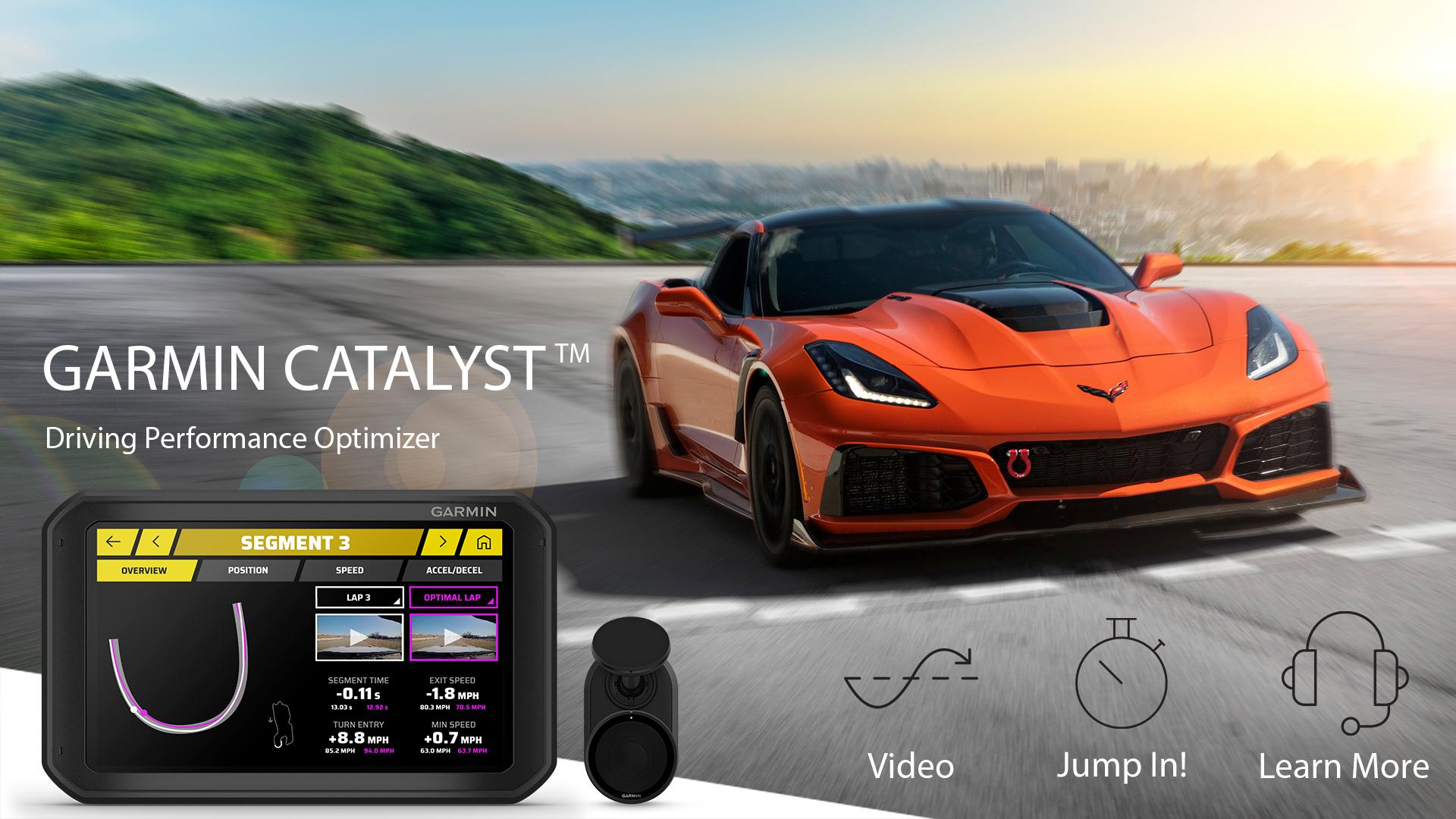 Garmin® shifts gears with the Garmin Catalyst driving performance optimizer | AP News