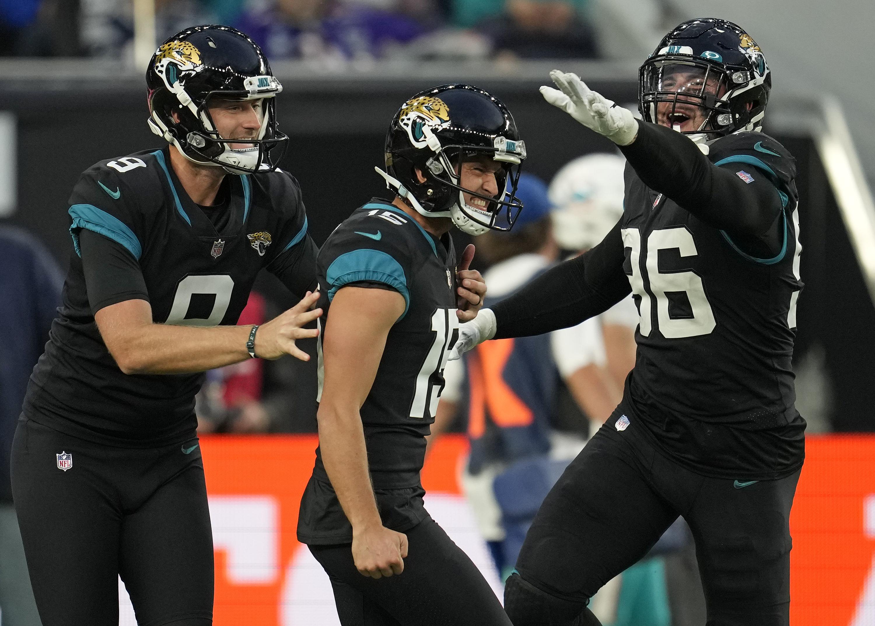 Jags cut Josh Lambo after Matt Wright wins kicking job | AP News