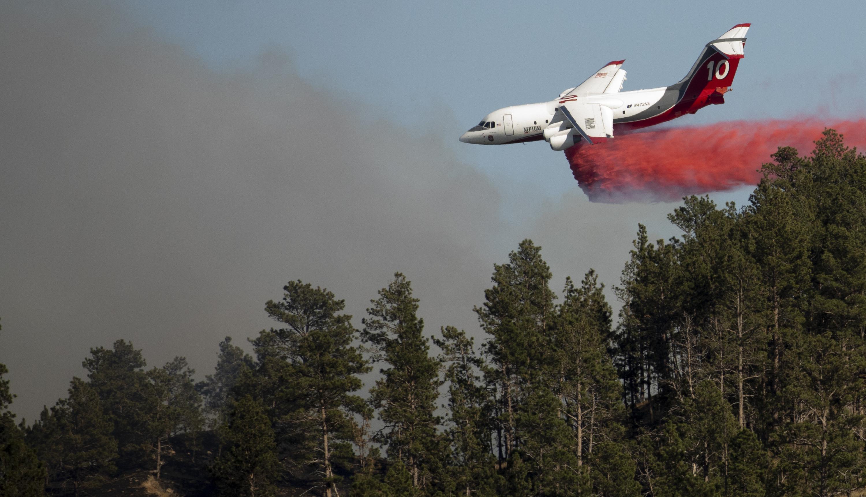 Firefighters making progress on Rapid City area fire | AP News