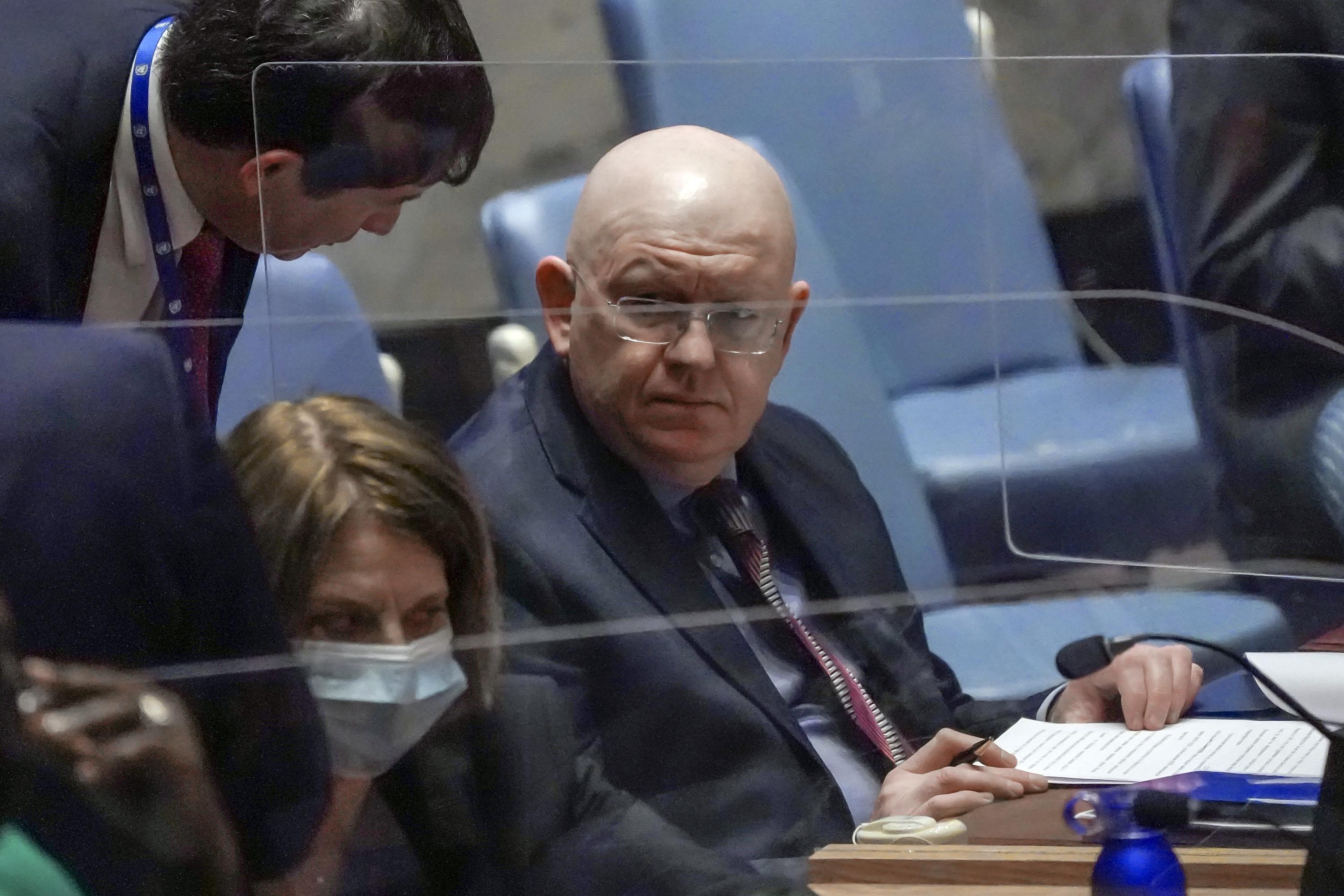 Russia won't ask UN council vote on its Ukraine resolution | AP News