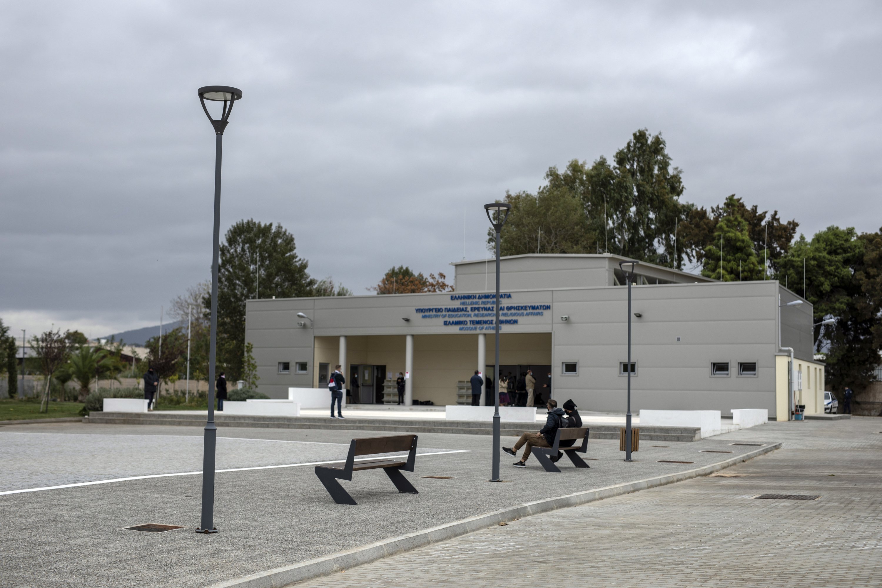 Friday prayers held in newly opened Athens mosque | AP News