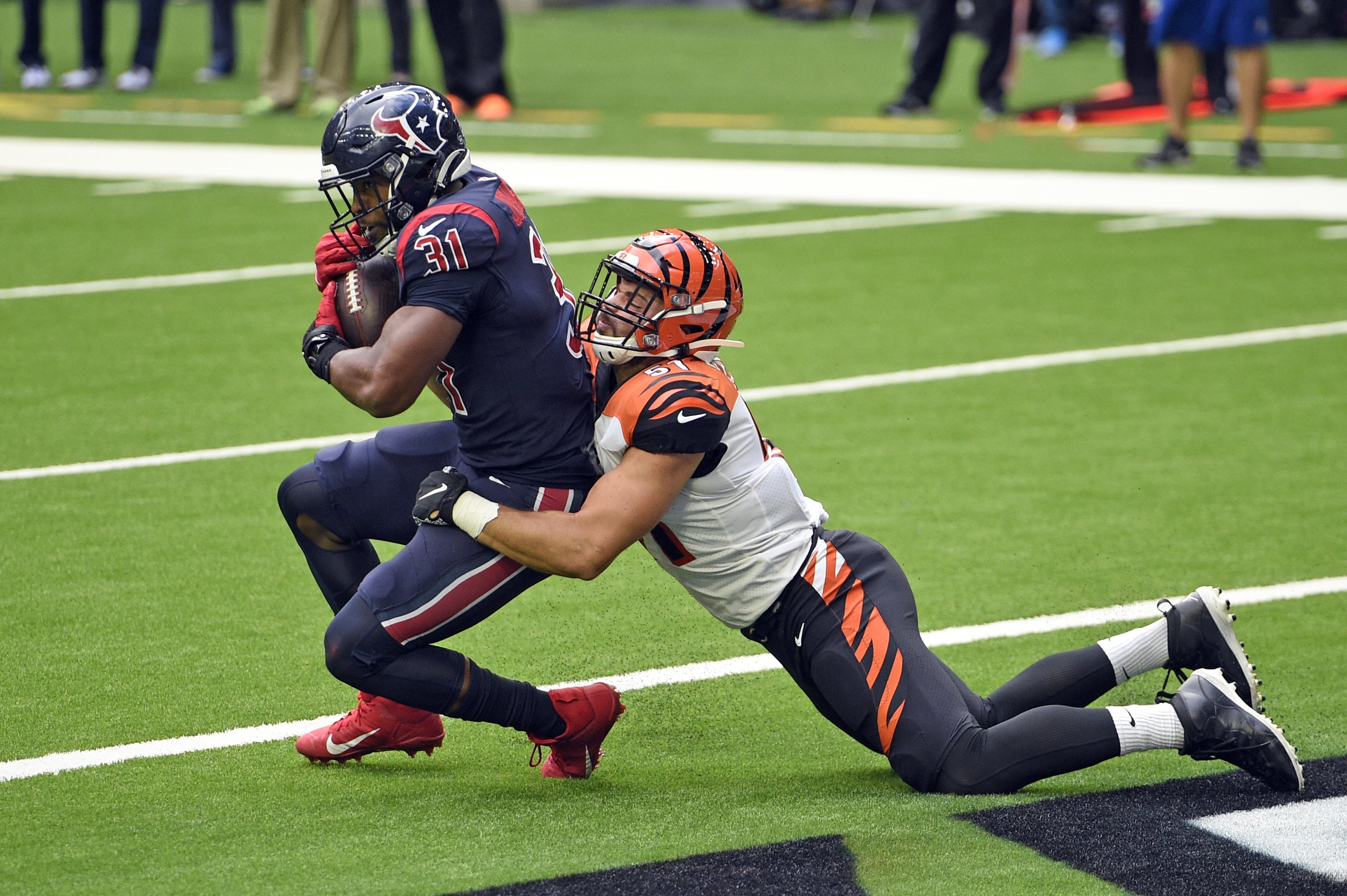 Bengals superan a Texans en 1er triunfo de visita en 2 años | AP News