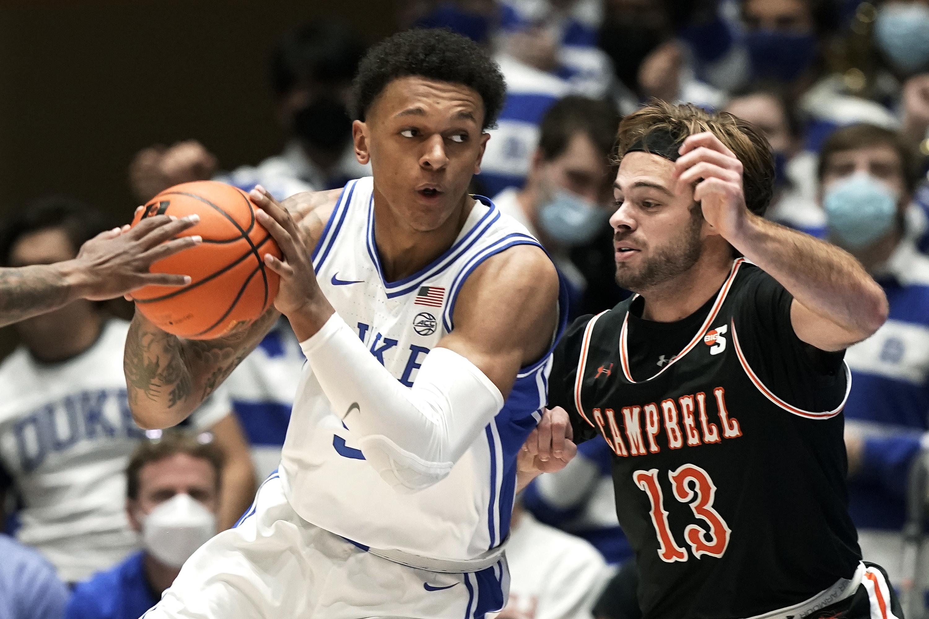 No. 9 Duke, down early, holds off Campbell for 67-56 win | AP News