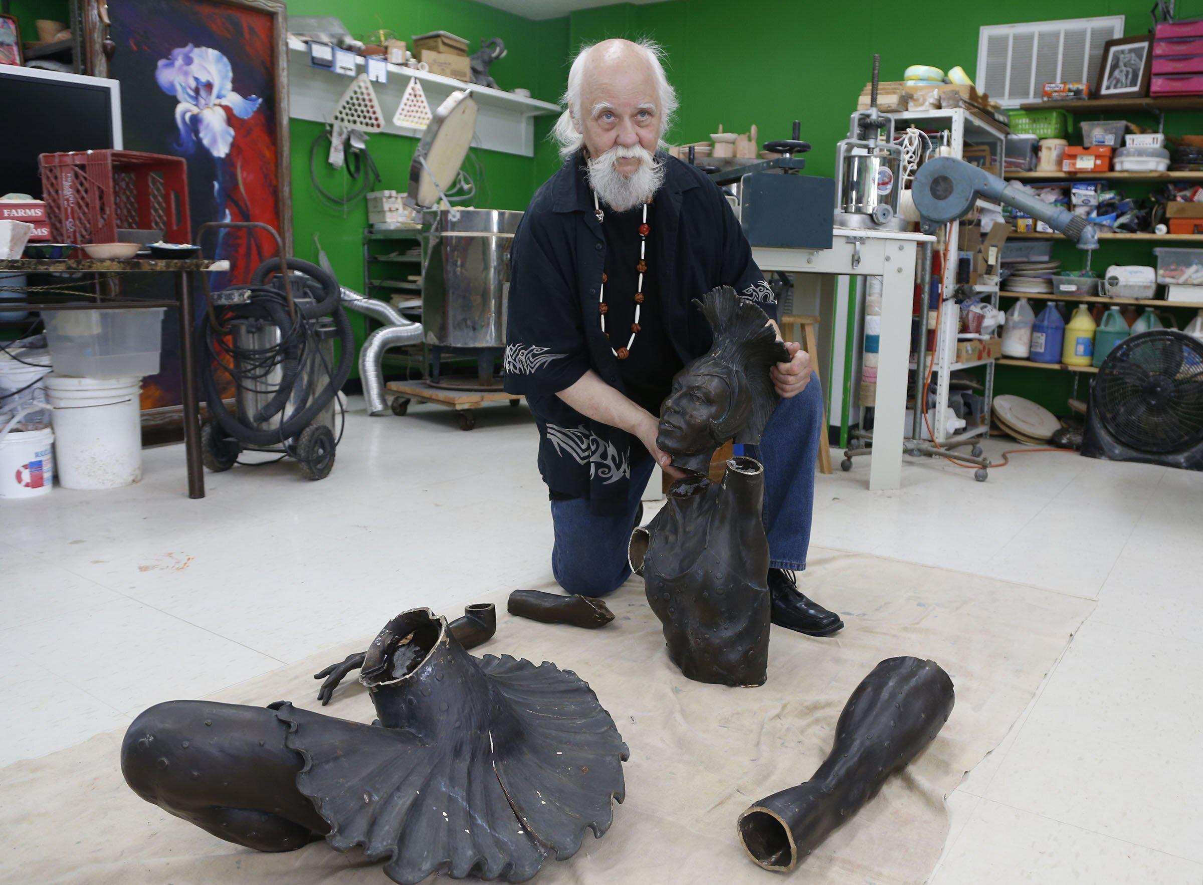 Tulsa ballerina statue to be restored; more pieces found | AP News