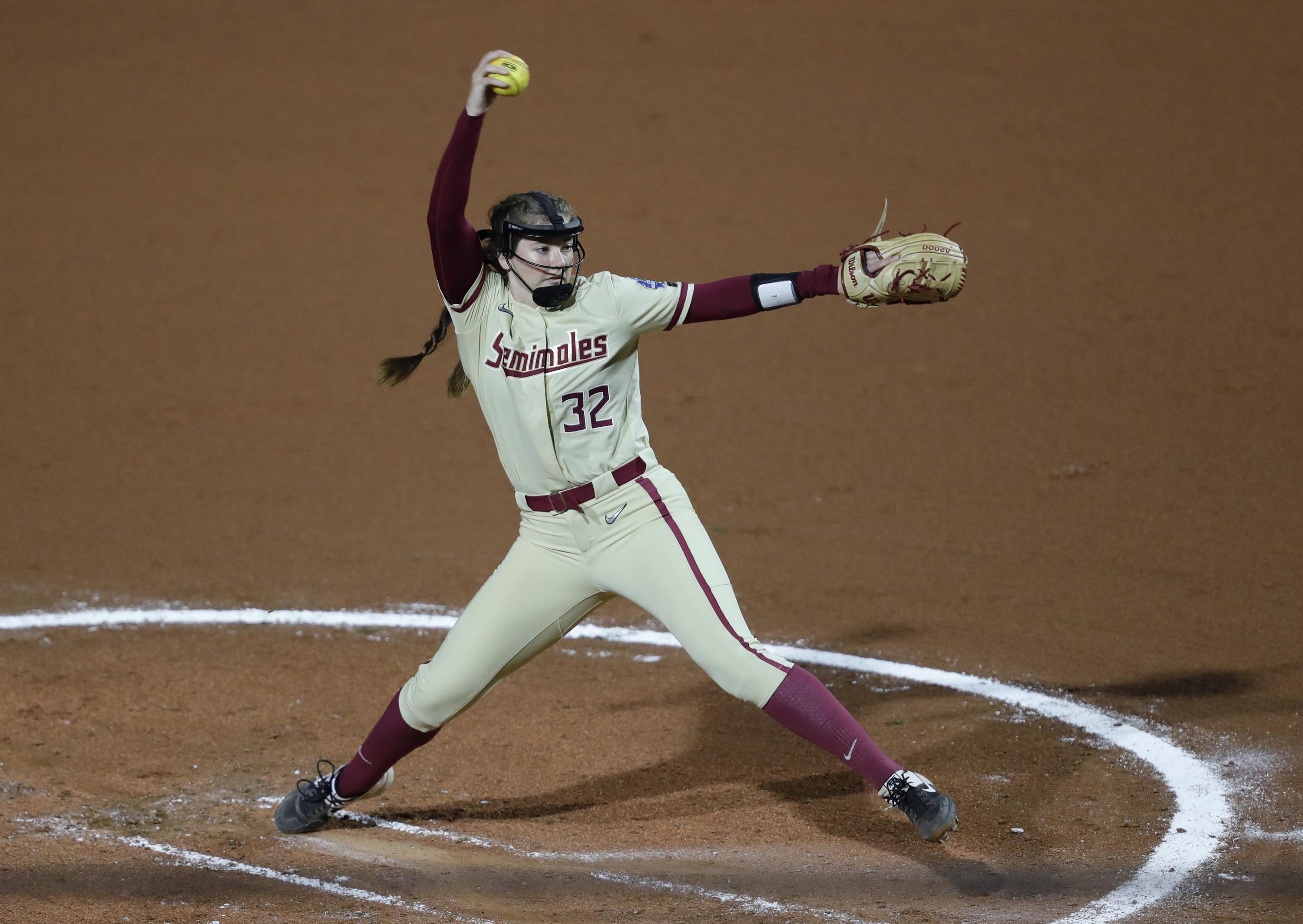 Sandercock leads Florida St. past Oklahoma St, into semis | AP News