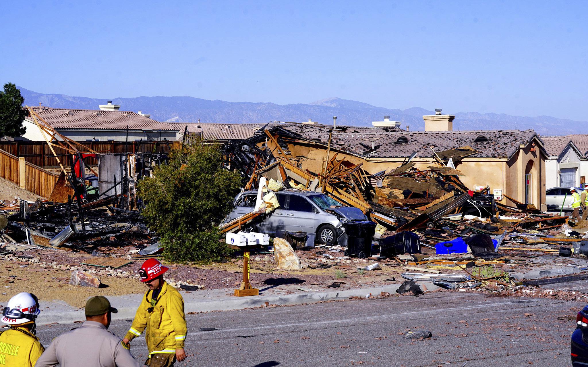 1 injured, house destroyed in Southern California explosion | AP News