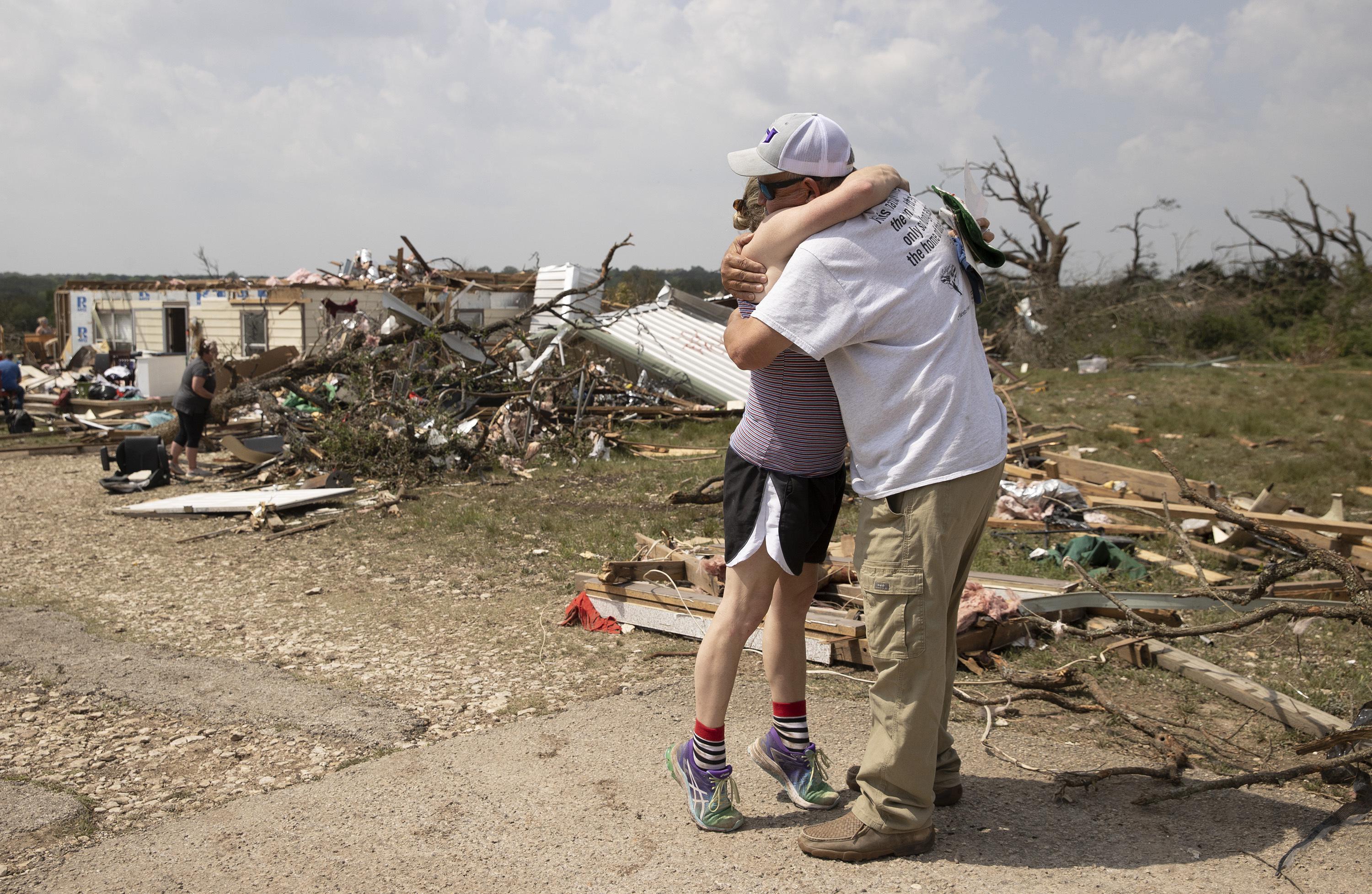23 injured in Texas storms; more tornadoes forecast in US | AP News
