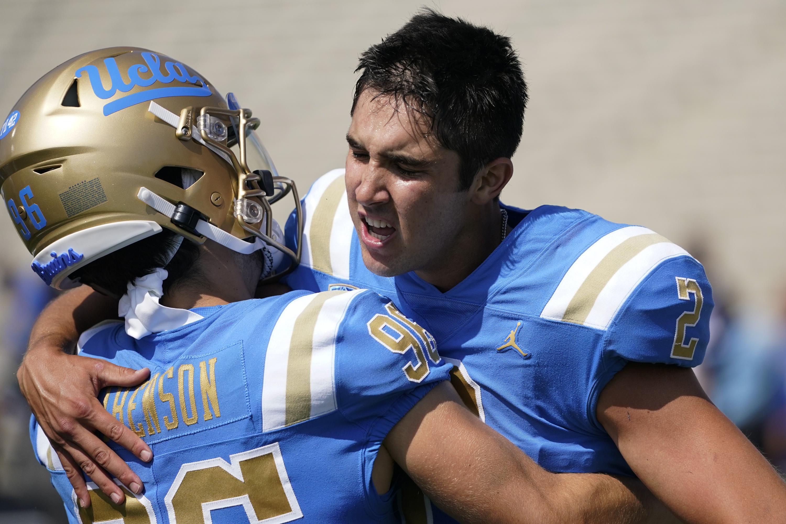 UCLA escapes upset bid by South Alabama with 32-31 victory | AP News