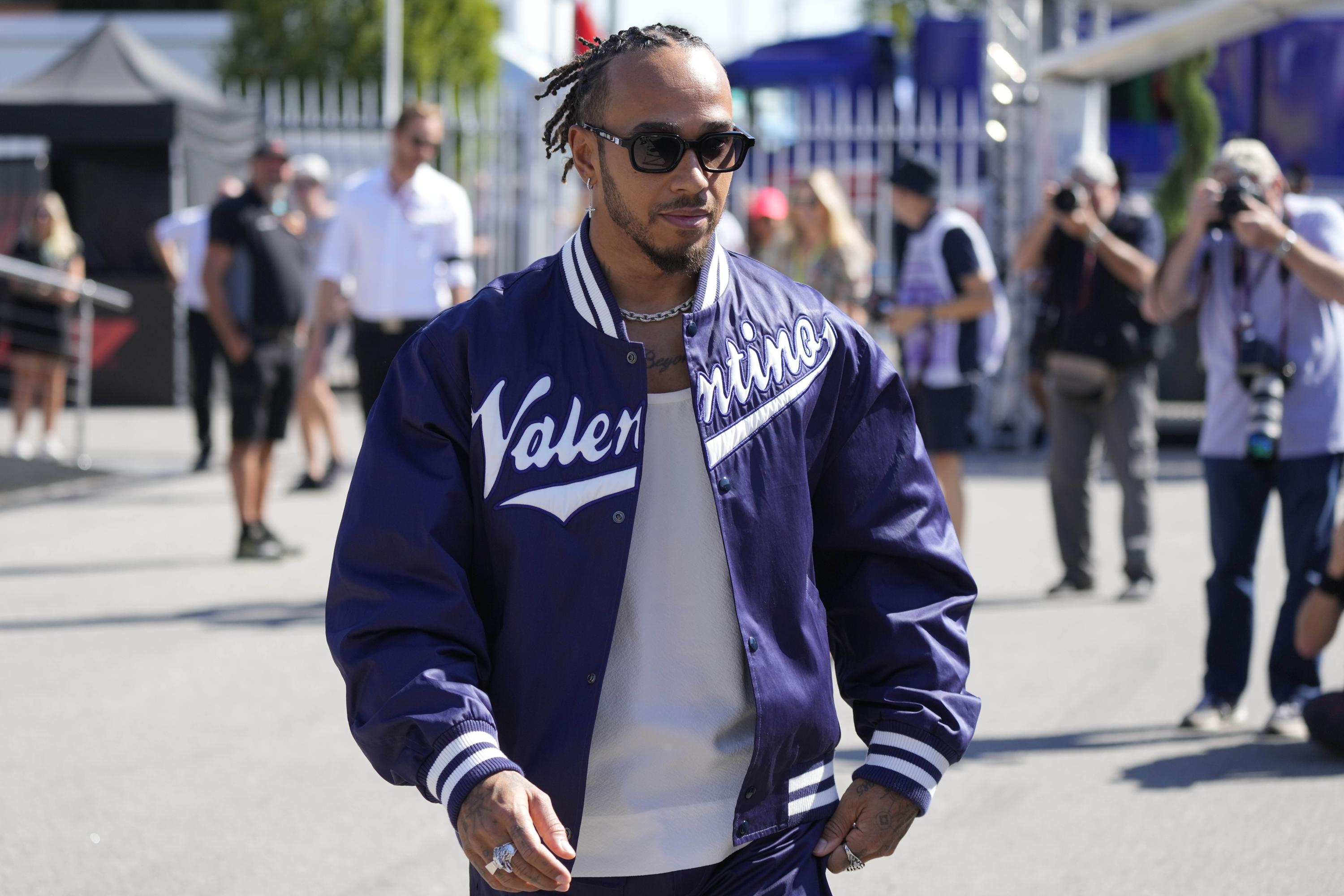 Safety car at Italian GP revives bad memories for Hamilton | AP News